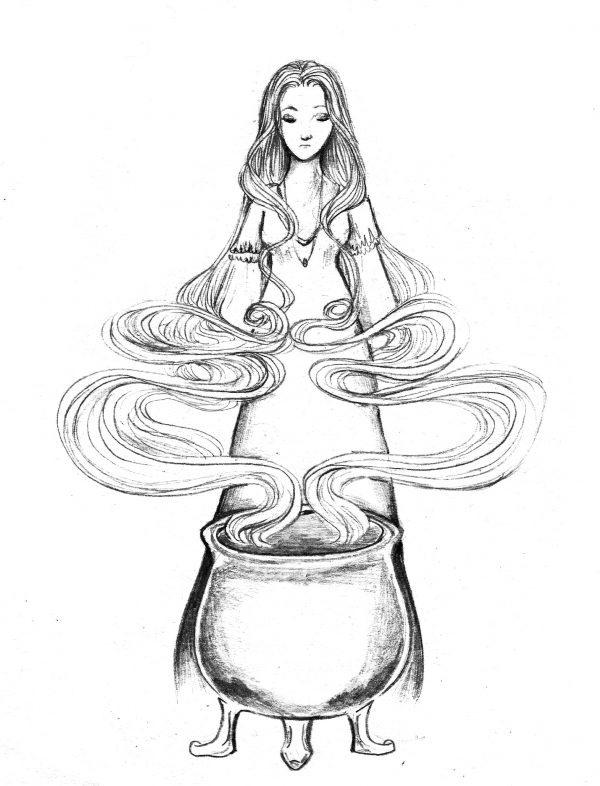 Cerridwen - Welsh Goddess of Knowledge and Light - Crystal Vaults