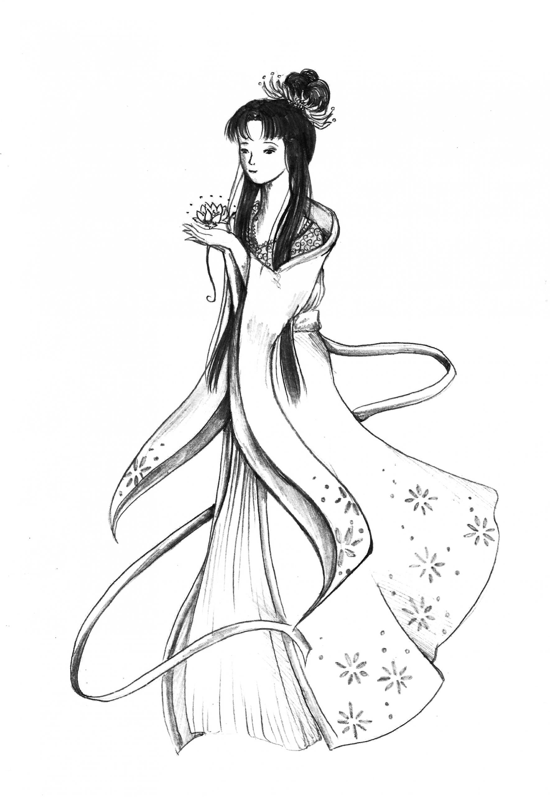 Ho Hsien Ku - The Immortal Woman - Crystal Vaults