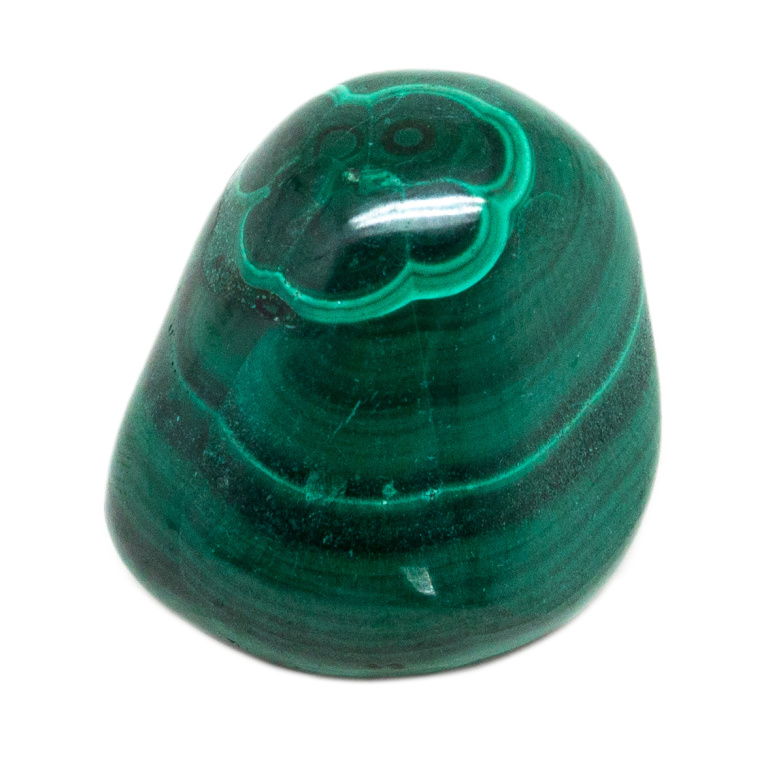 Malachite Tumbled Stone (Large) - Crystal Vaults