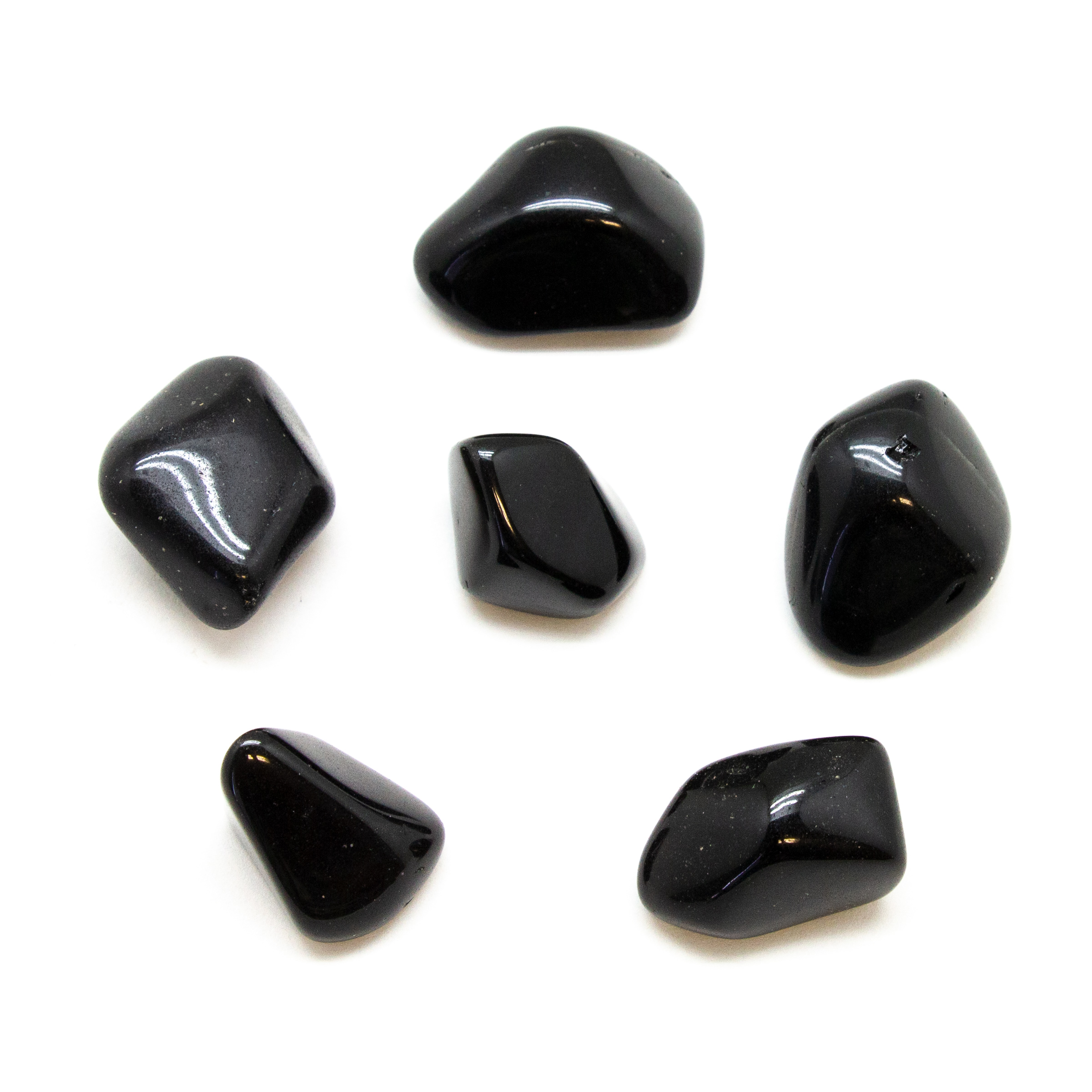 Pluto Aligned Obsidian (set of six) - Crystal Vaults