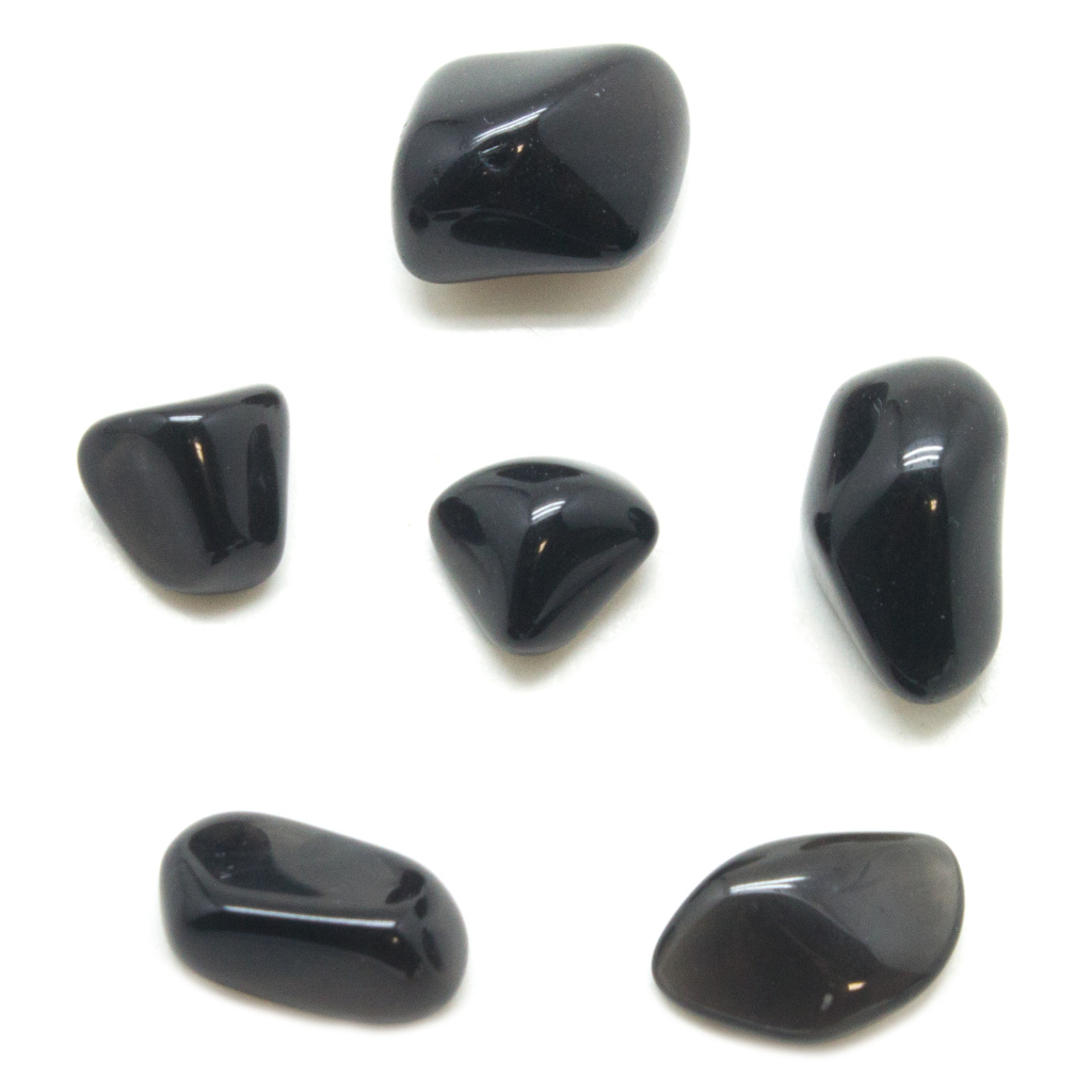 Apache Tears Tumbled Set(Small) - Crystal Vaults