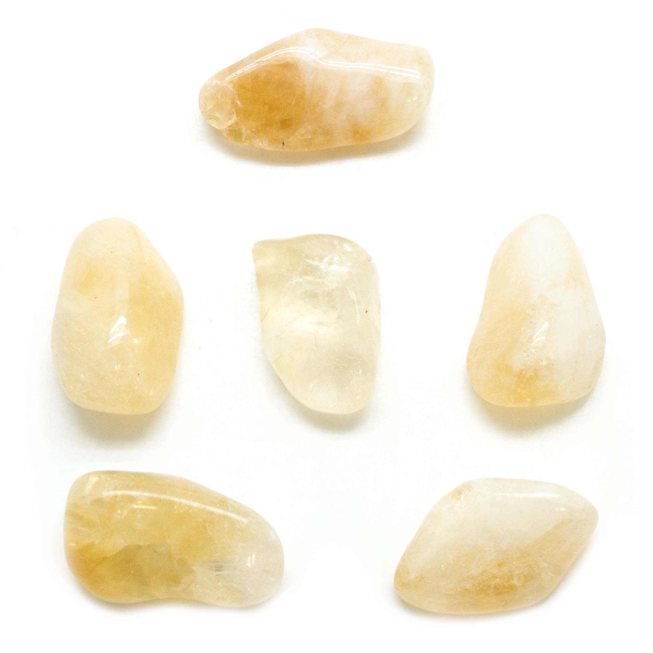 Citrine Tumbled Set (Medium) - Crystal Vaults