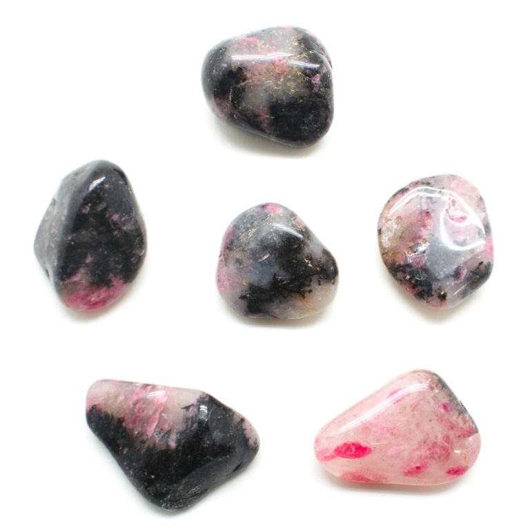 Rhodonite Tumbled Stones (Lg.) - Crystal Vaults