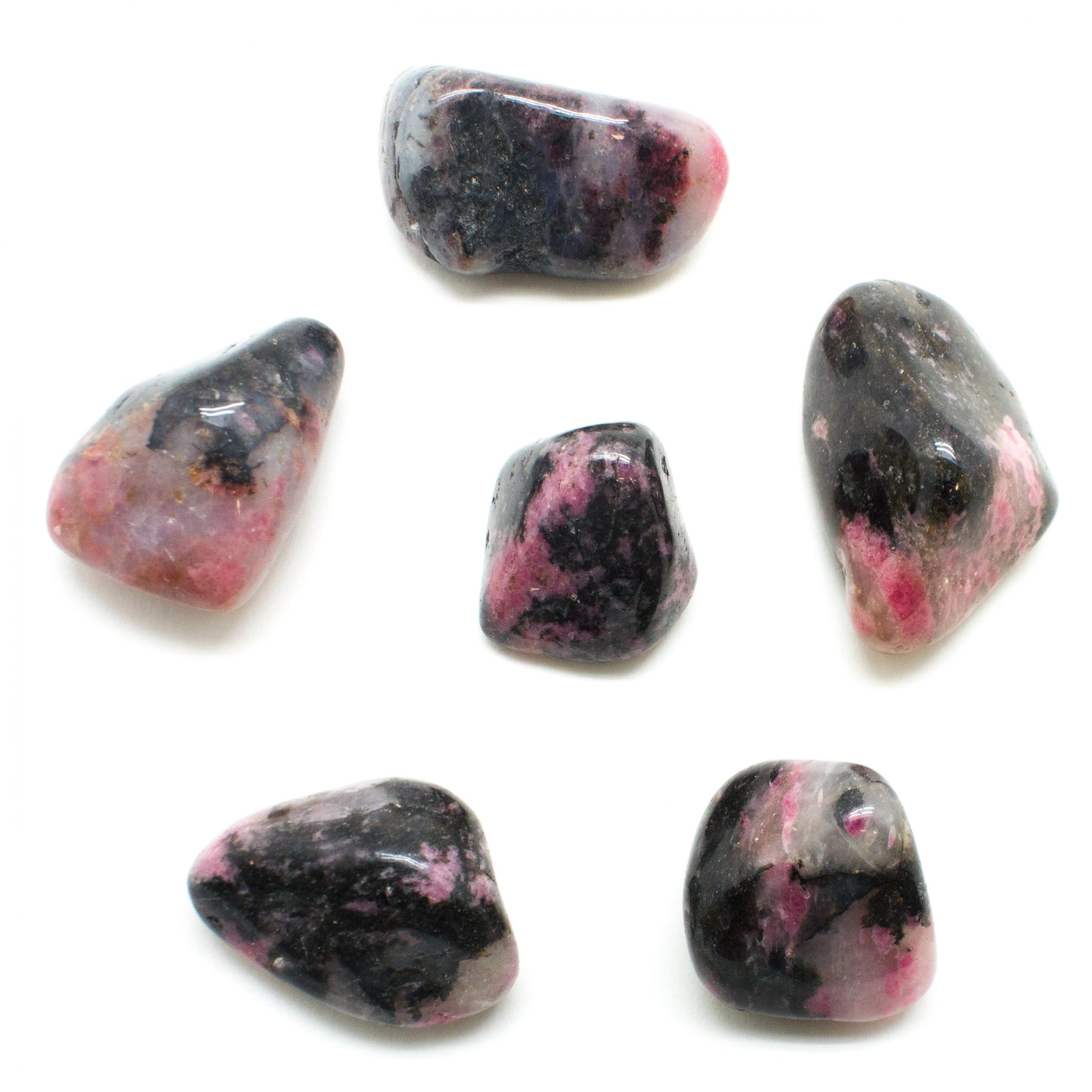 Rhodonite Tumbled Stones (Lg.) - Crystal Vaults