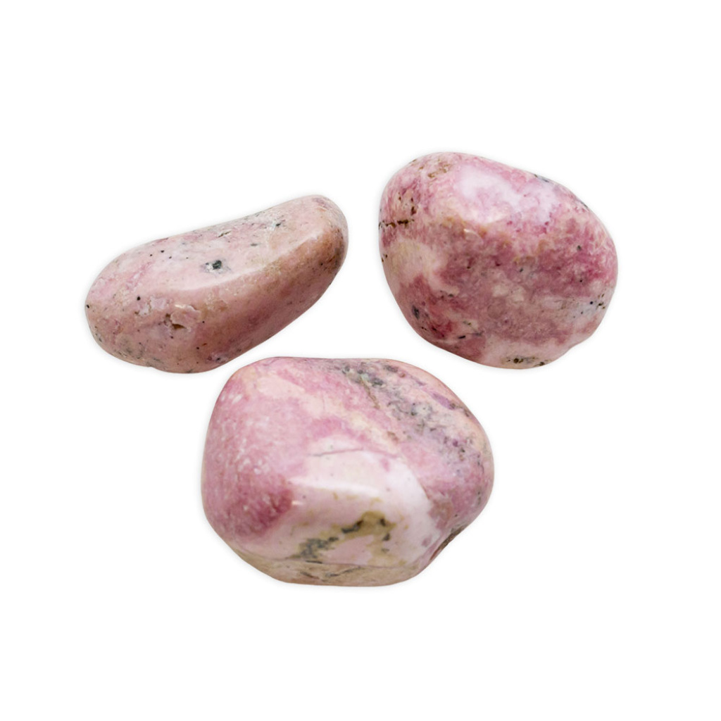 Rhodonite Tumbled Set (XL) - Crystal Vaults