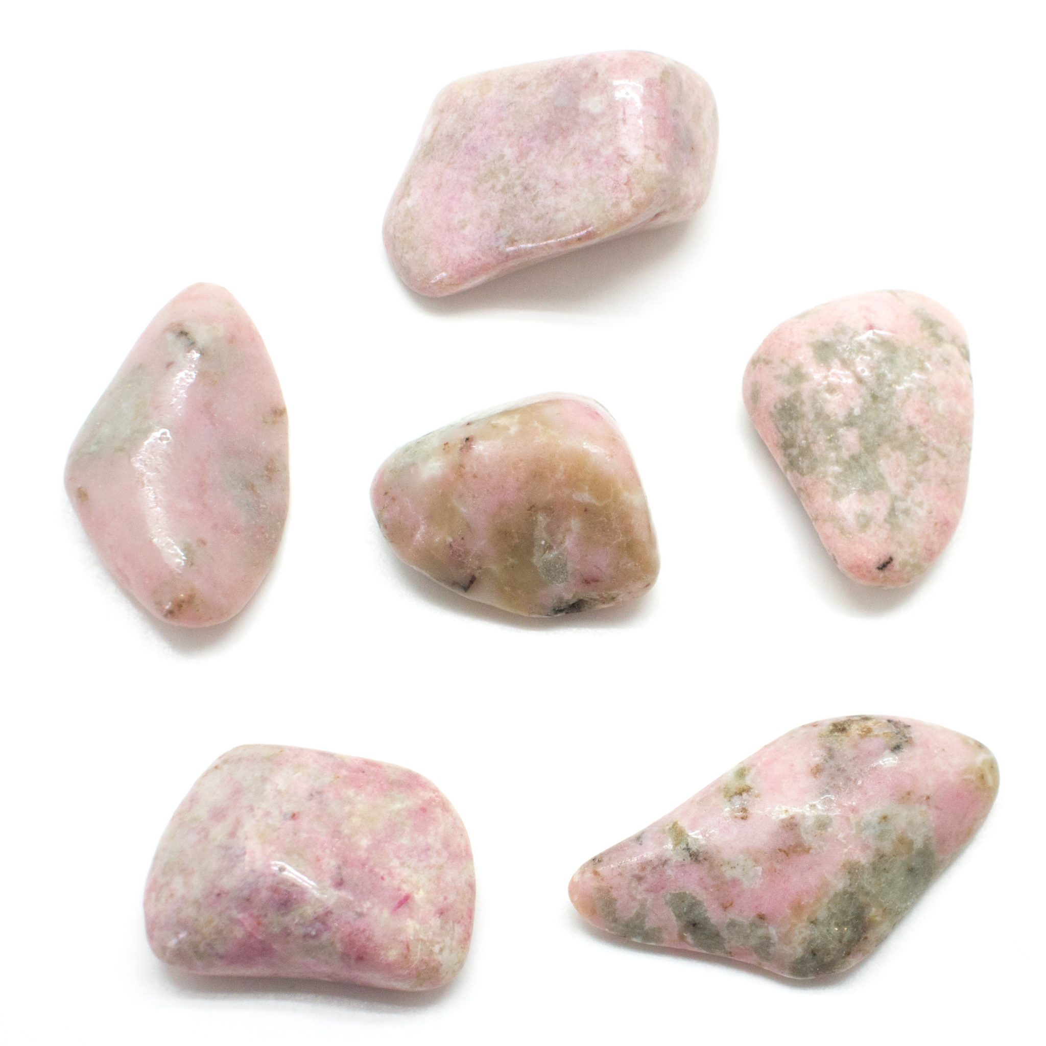 Thulite Tumbled Set (LG) - Crystal Vaults