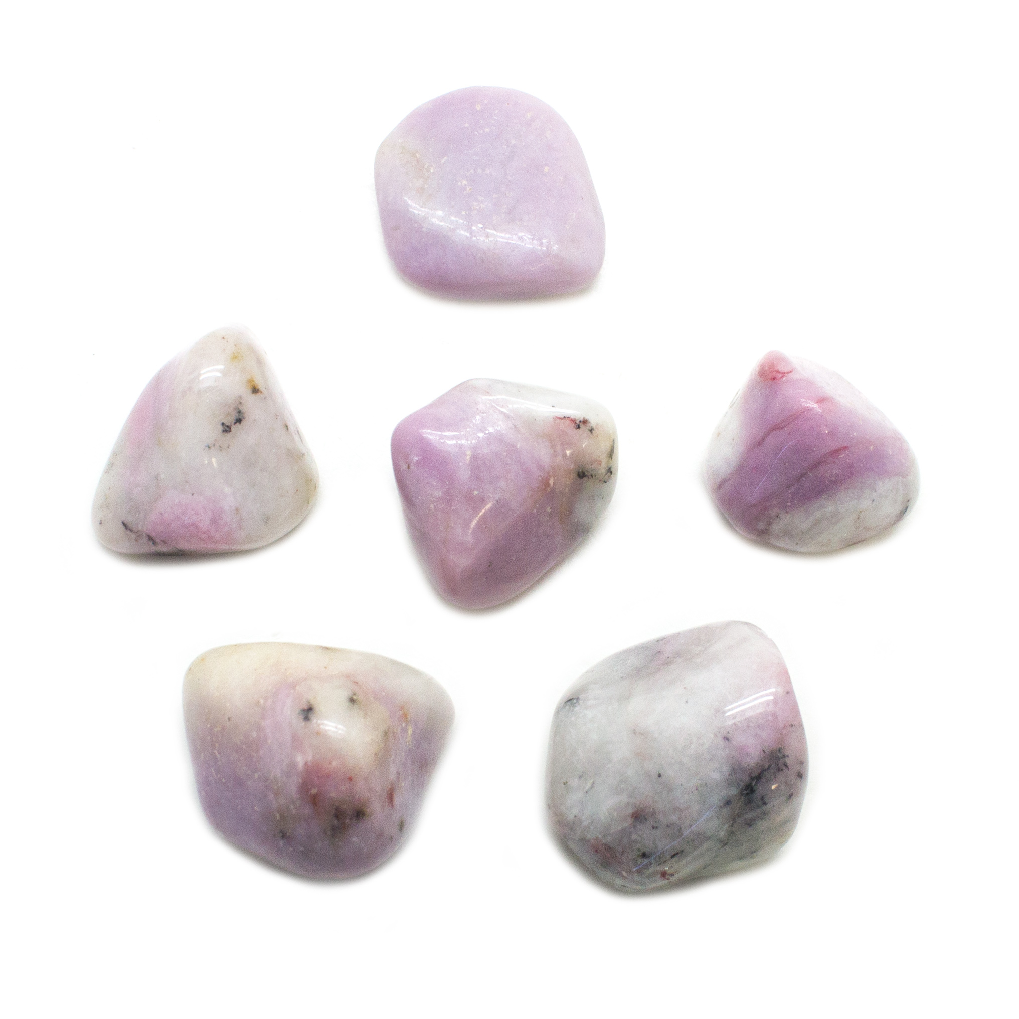 Thulite Tumbled Set (LG) - Crystal Vaults