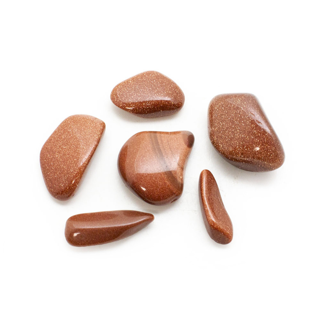 Goldstone Tumbled Stone Set (Large) - Crystal Vaults