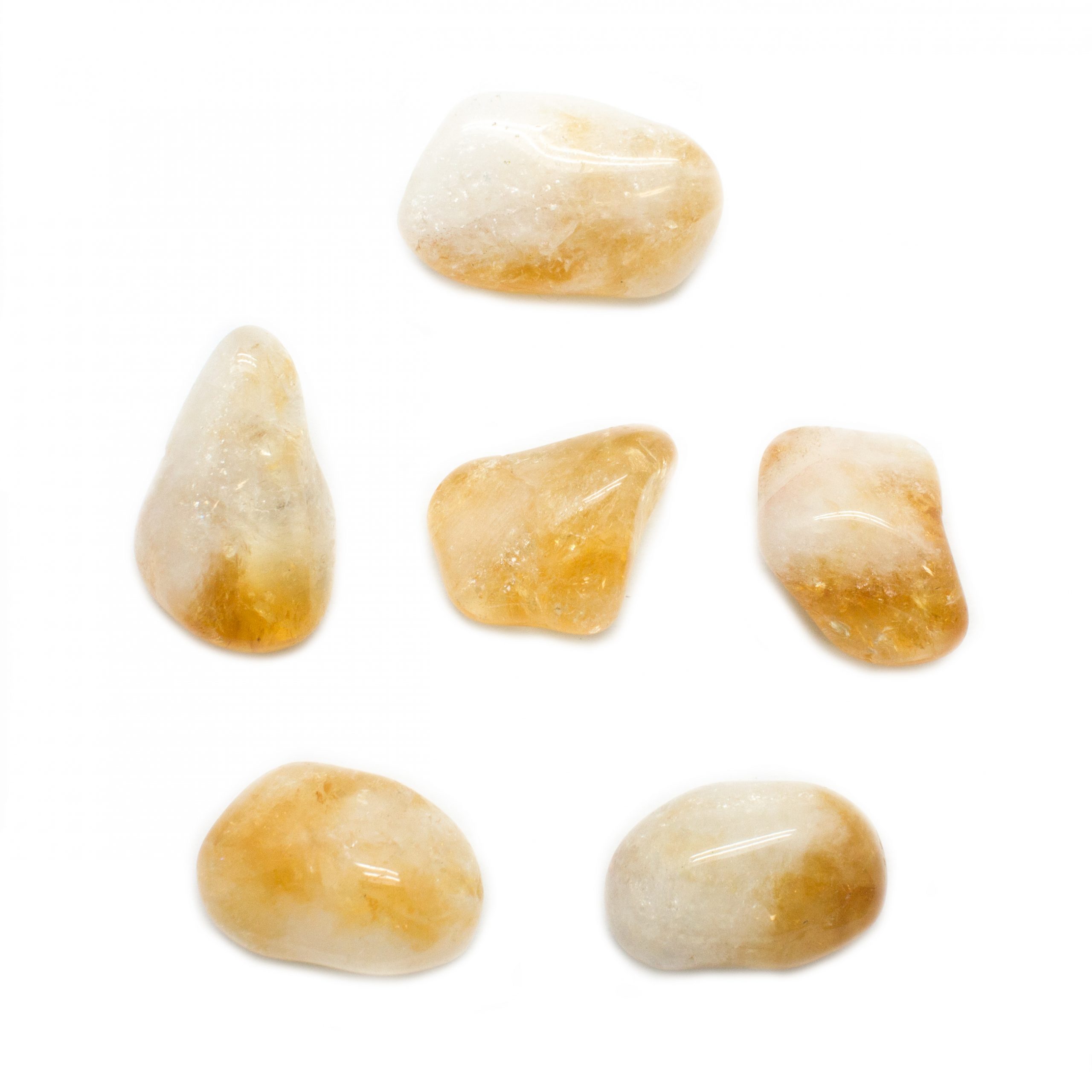 Citrine Tumbled Set (Extra Large) - Crystal Vaults