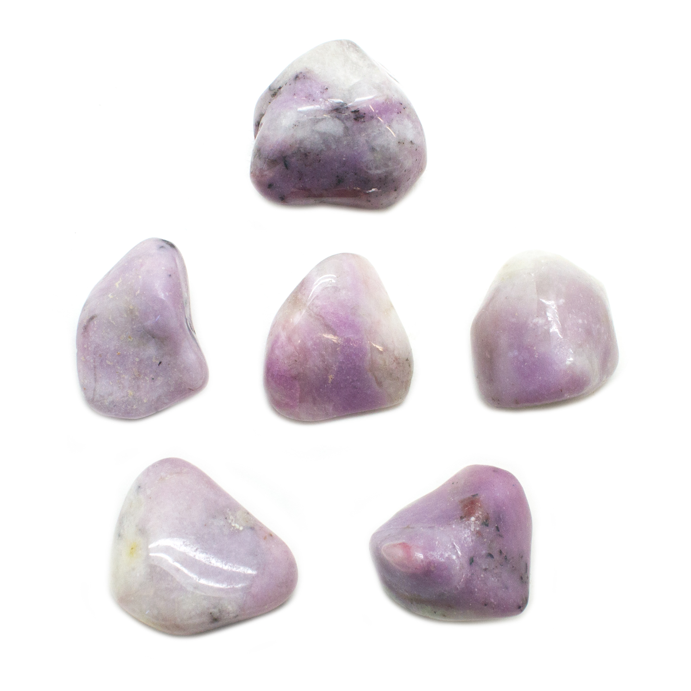 Thulite Tumbled Set (Extra Large) - Crystal Vaults