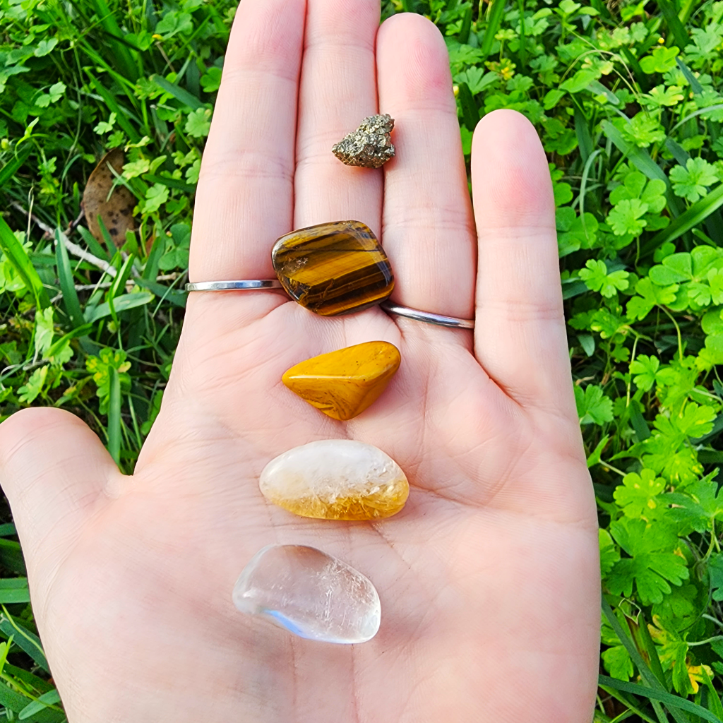 Solar Plexus Chakra Crystal Kit - Crystal Vaults