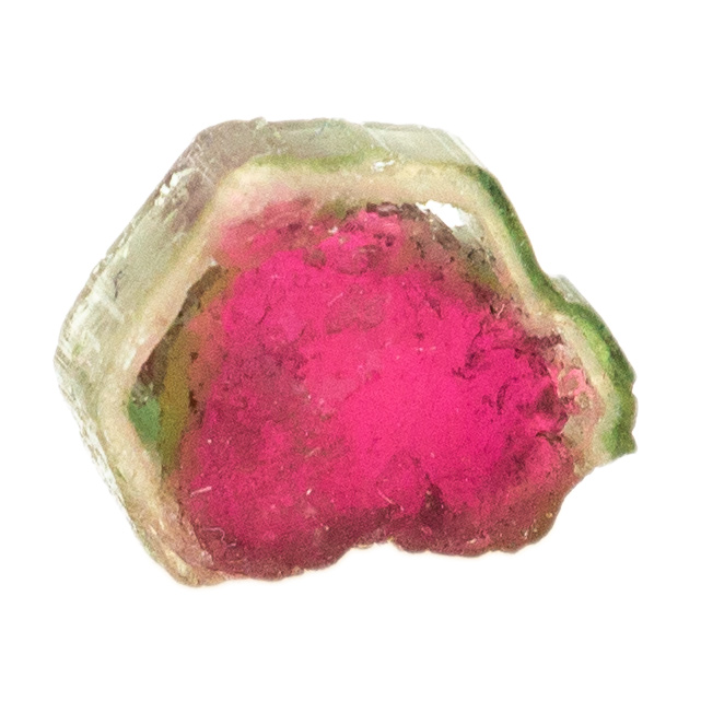 Watermelon Tourmaline Slice - Crystal Vaults