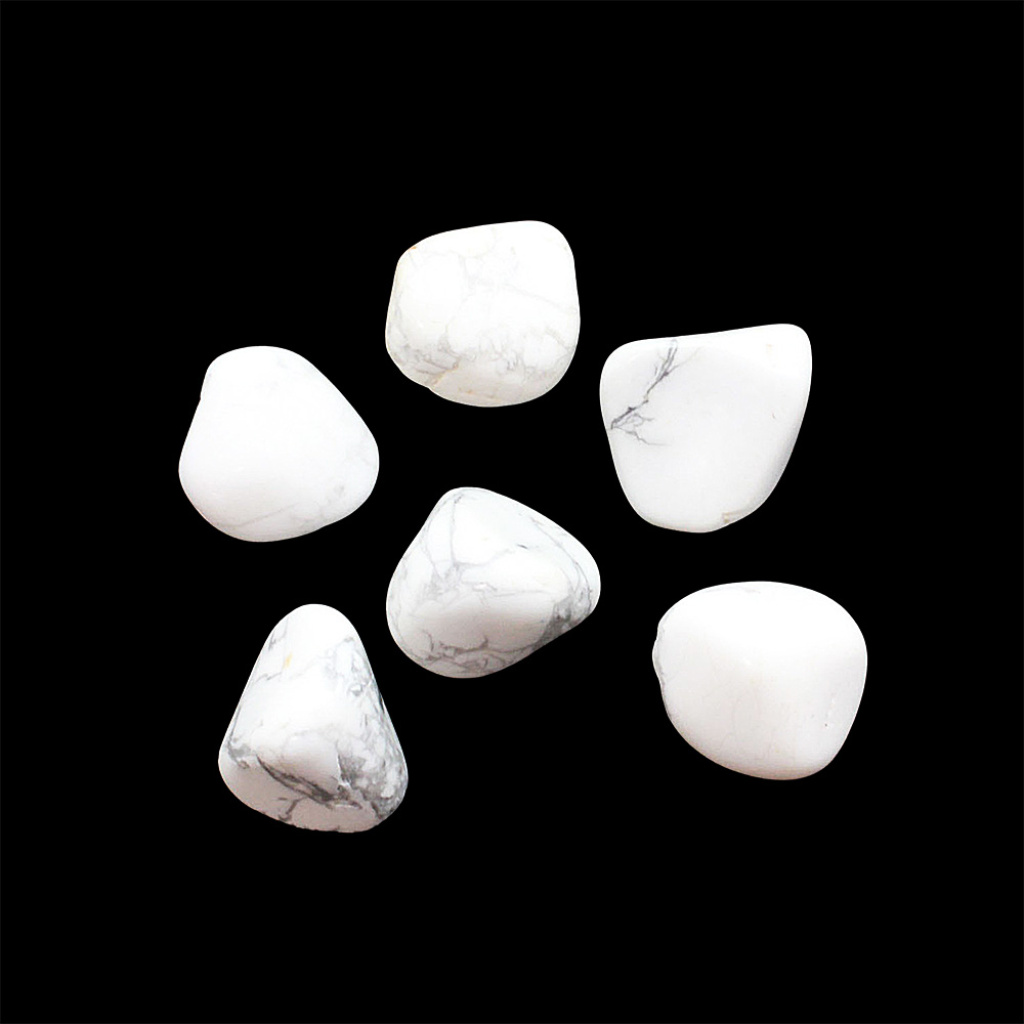 Howlite Tumbled Set (Small) - Crystal Vaults
