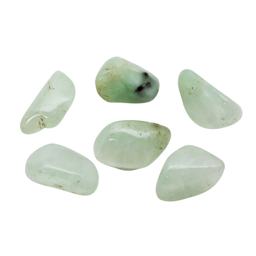 Prehnite Tumbled Set (Medium) - Crystal Vaults