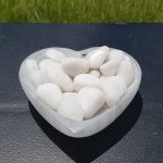 Snow Quartz Tumbled Set (Large) - Crystal Vaults