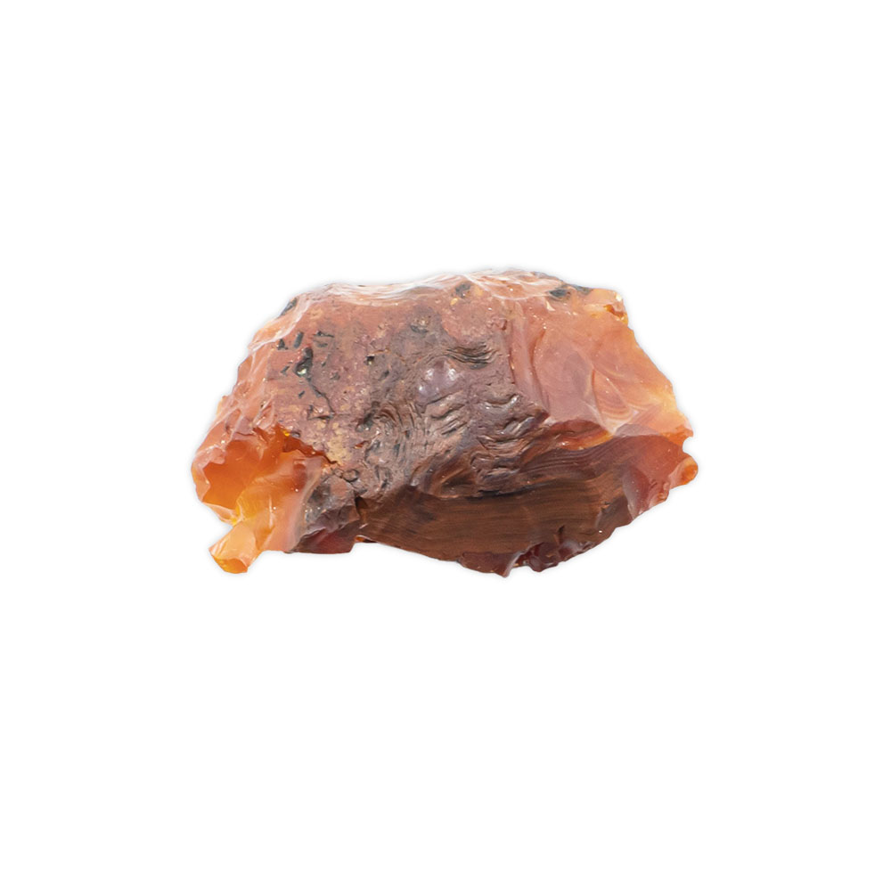 Red Flame Carnelian Raw Crystal - Crystal Vaults