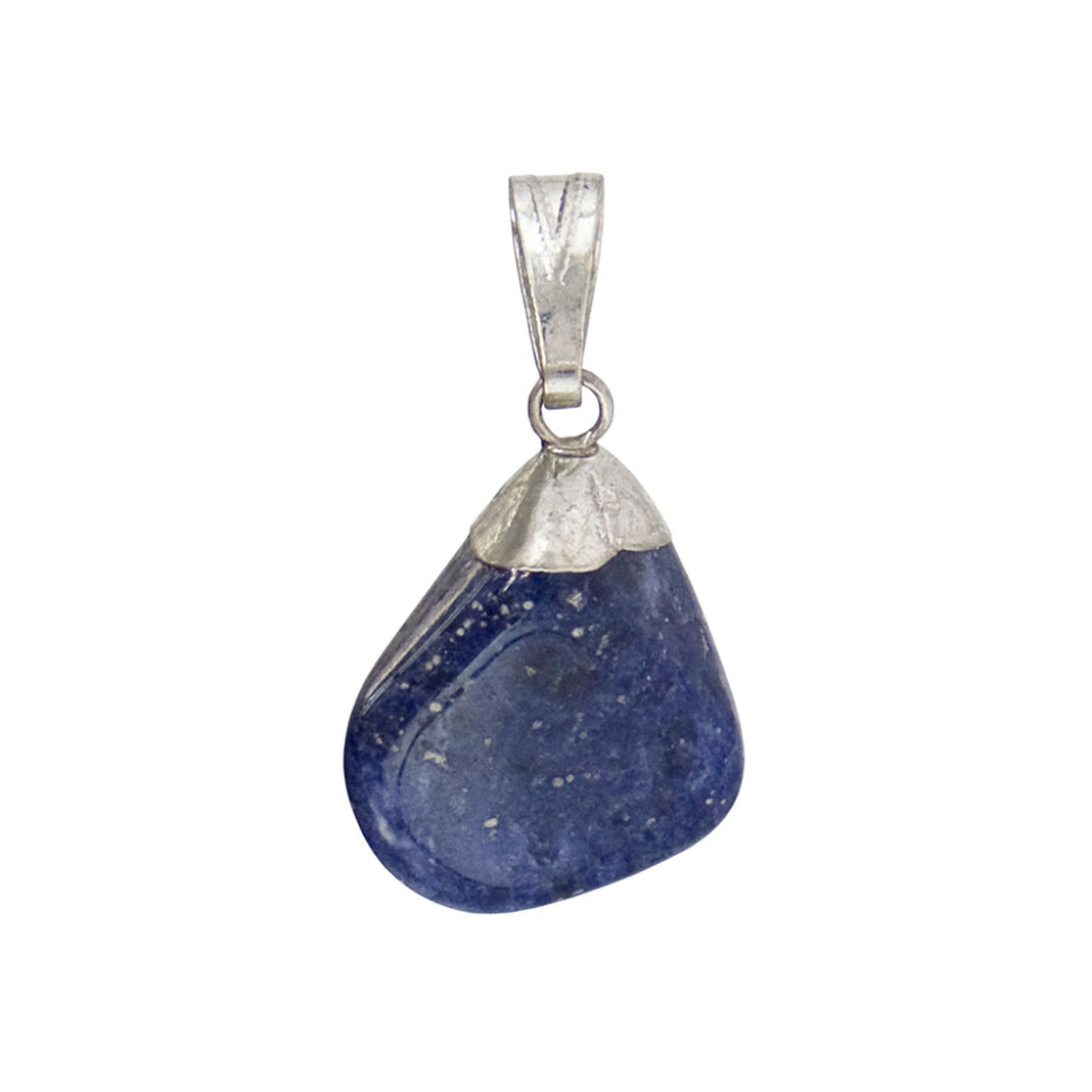 Sodalite Tumbled Stone Pendant - Crystal Vaults