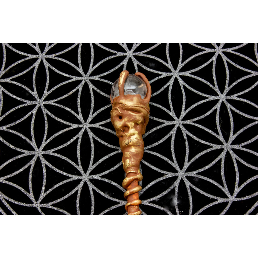 Quartz Point Crystal Wand - Crystal Vaults