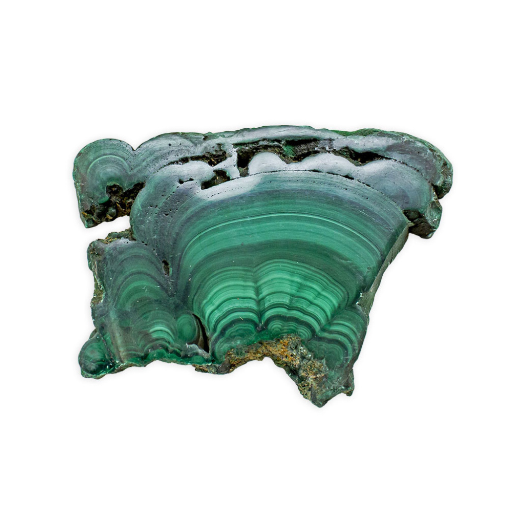 Polished Malachite Slice - Crystal Vaults