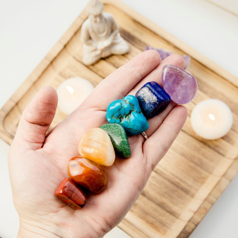 How to Do a Chakra Body Layout with Crystals - Crystal Vaults