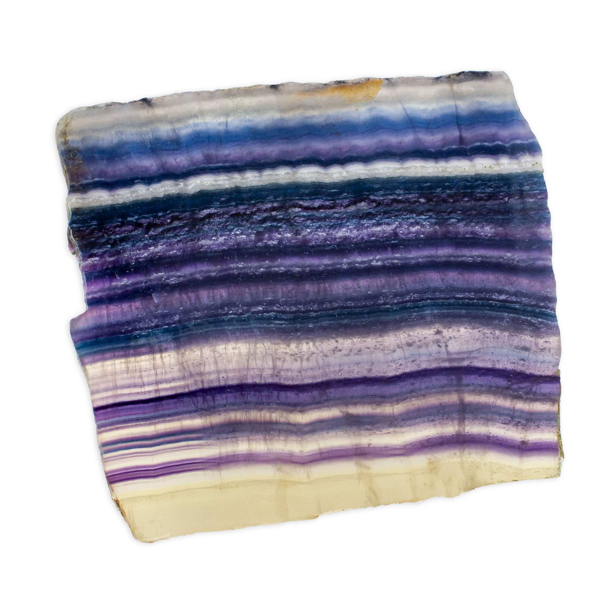 Fluorite Slice - Crystal Vaults