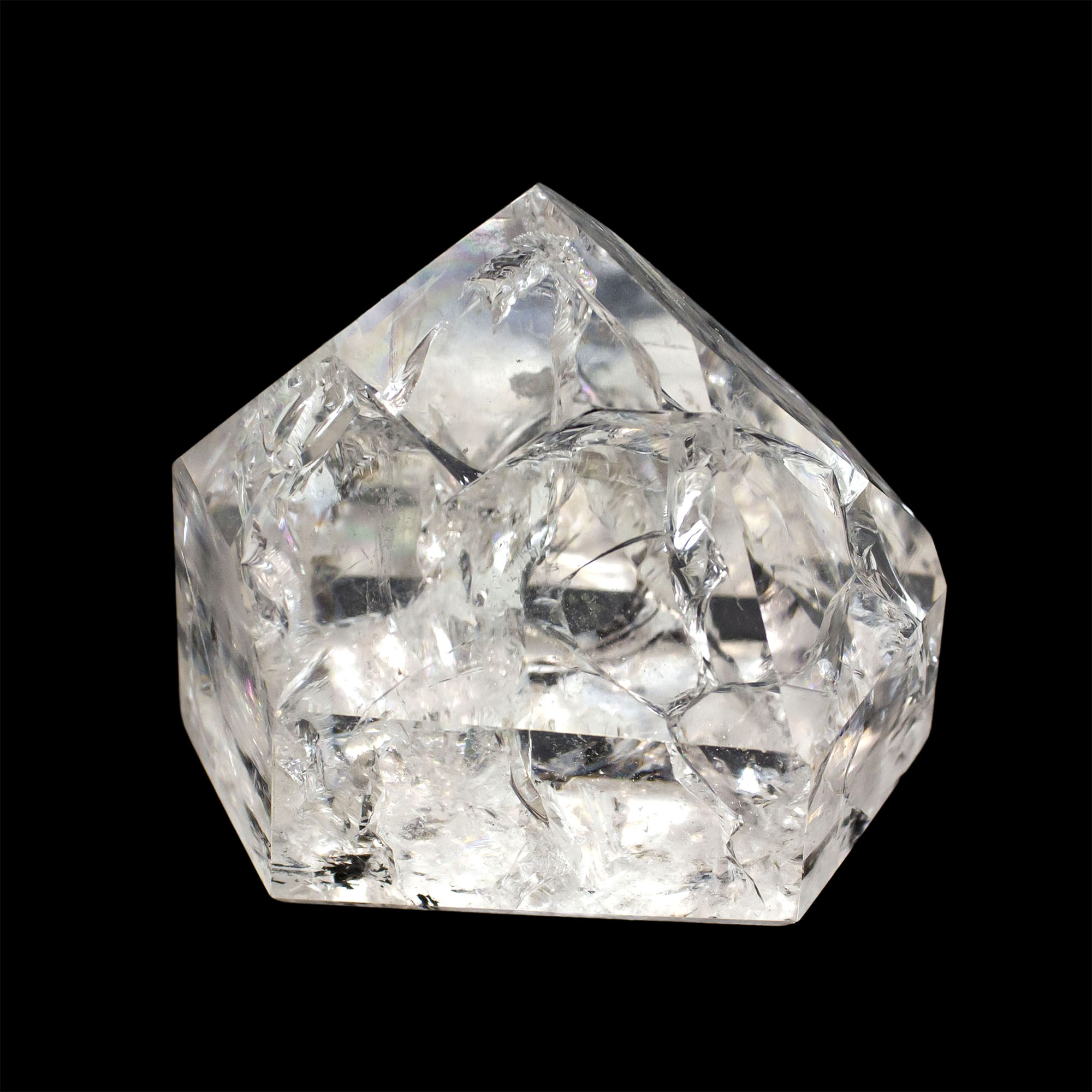 Fire and Ice Quartz Point - Crystal Vaults