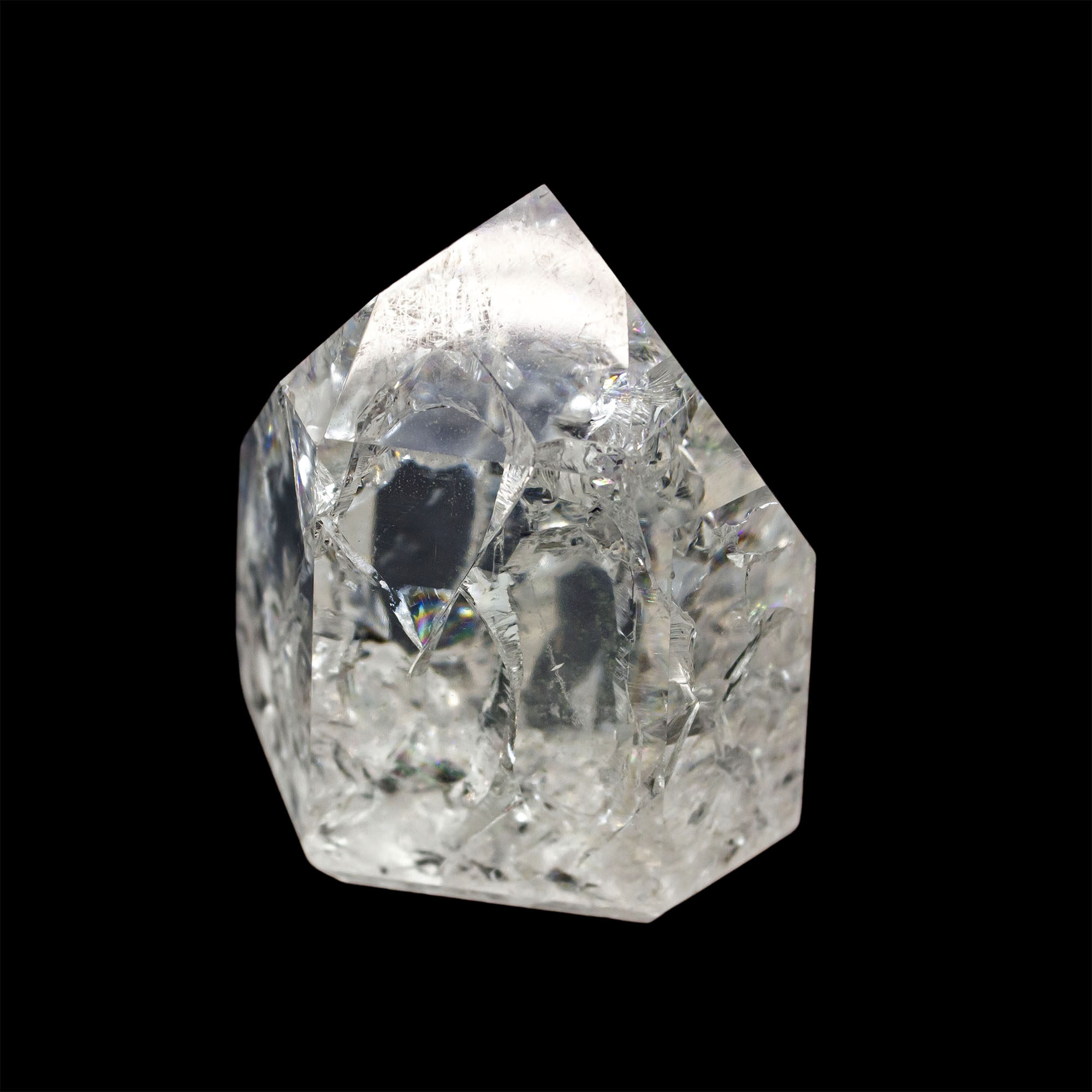 Fire and Ice Quartz Point - Crystal Vaults