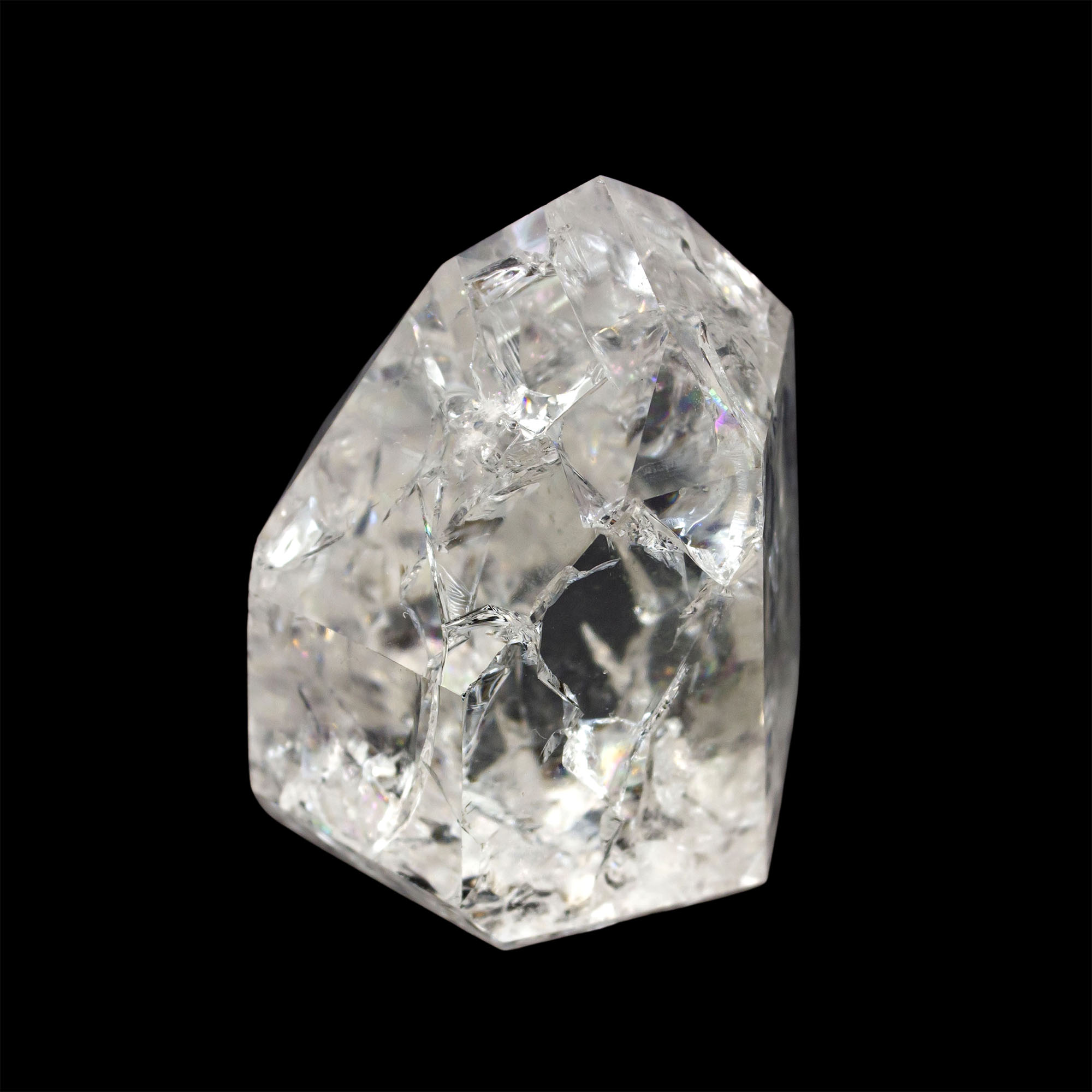 Fire and Ice Quartz Point - Crystal Vaults