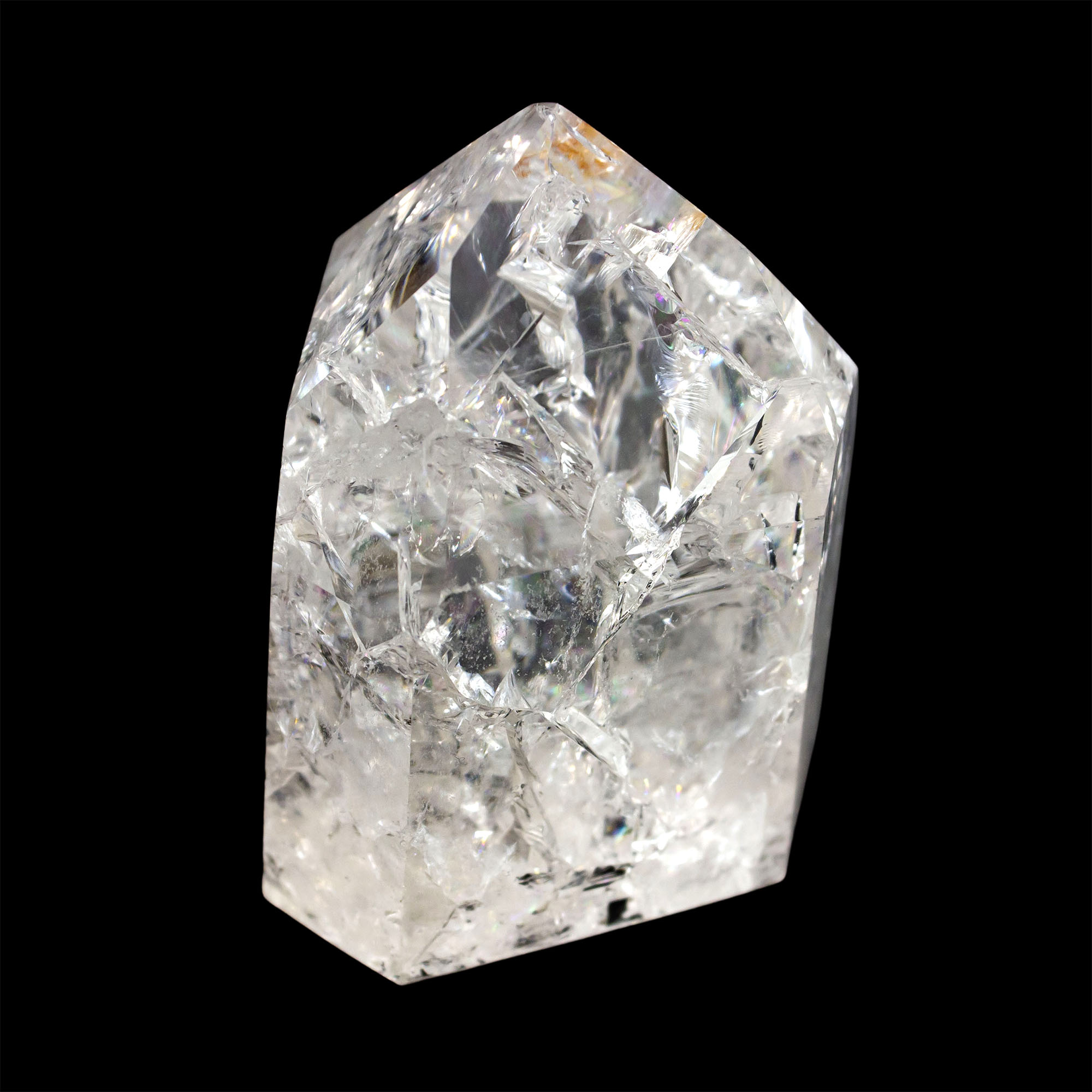 Fire and Ice Quartz Point - Crystal Vaults