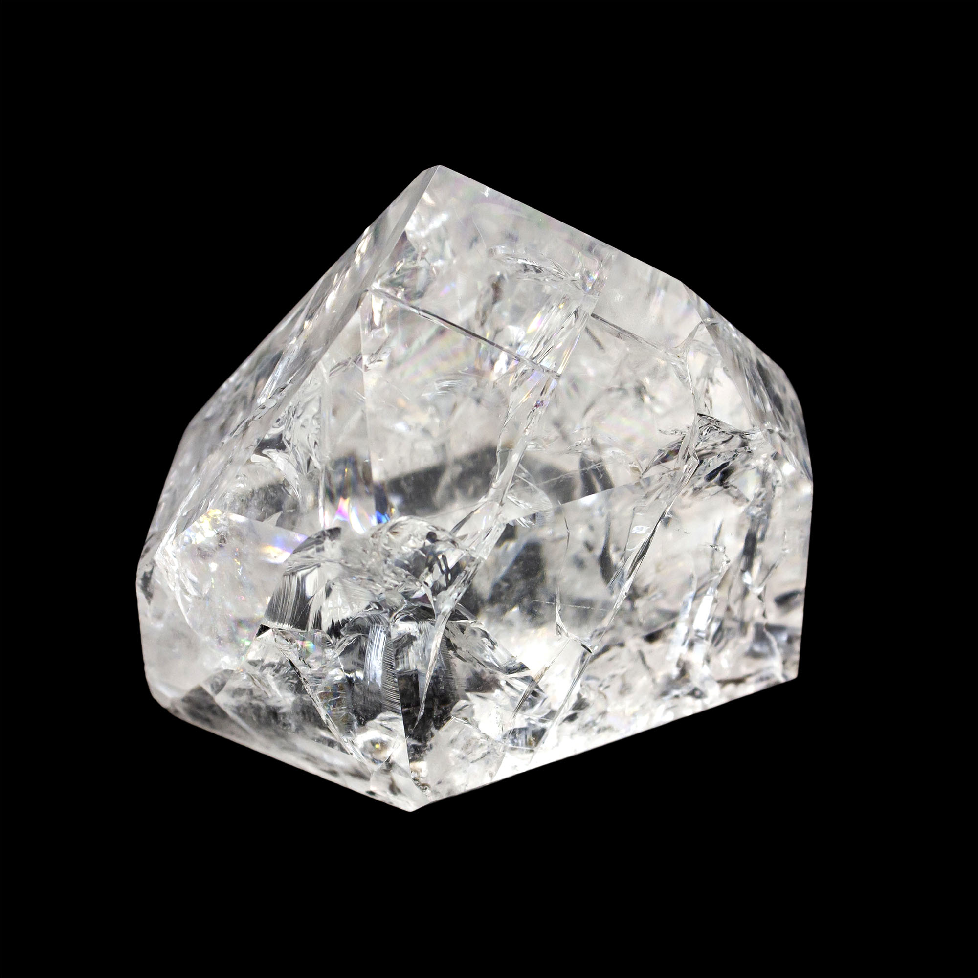 Fire and Ice Quartz Point - Crystal Vaults