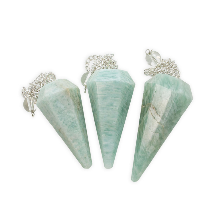 Amazonite Pendulum - Crystal Vaults