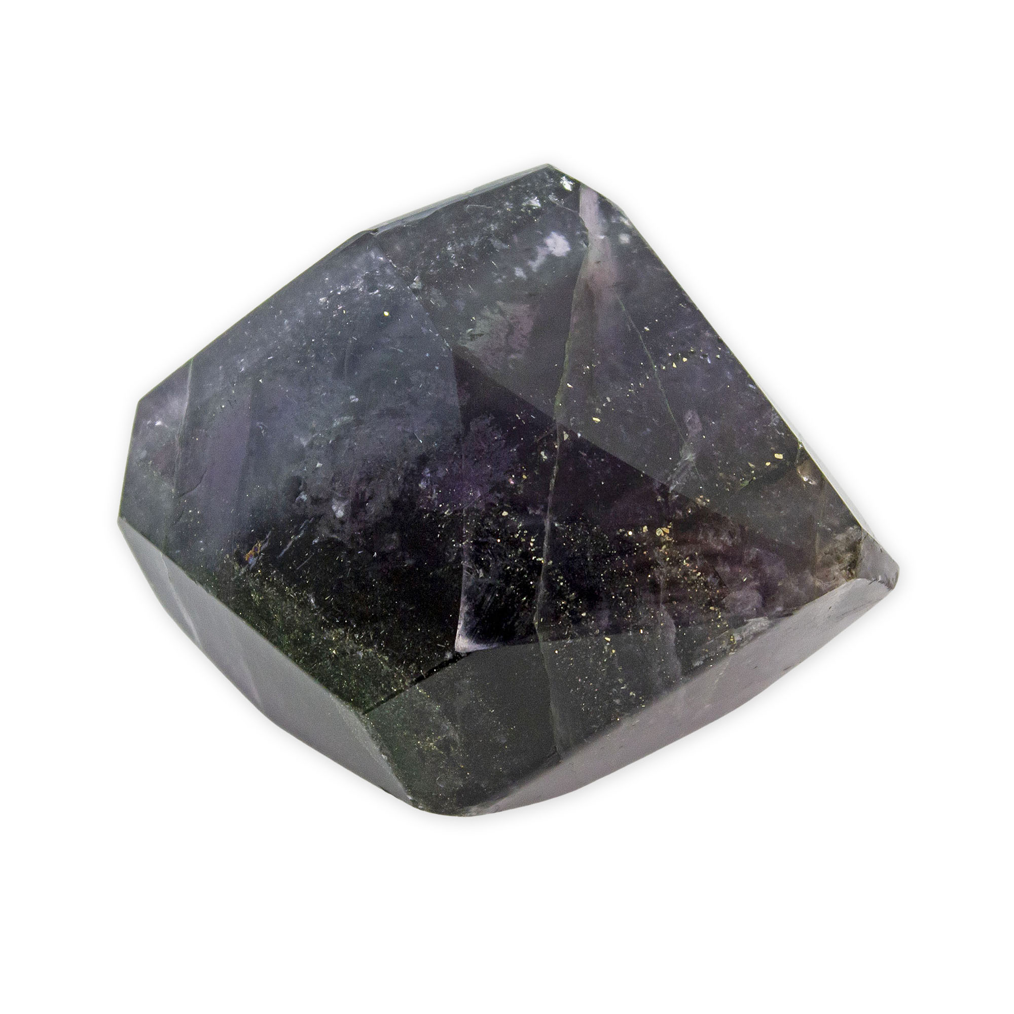 Fluorite with Pyrite Freeform - Crystal Vaults
