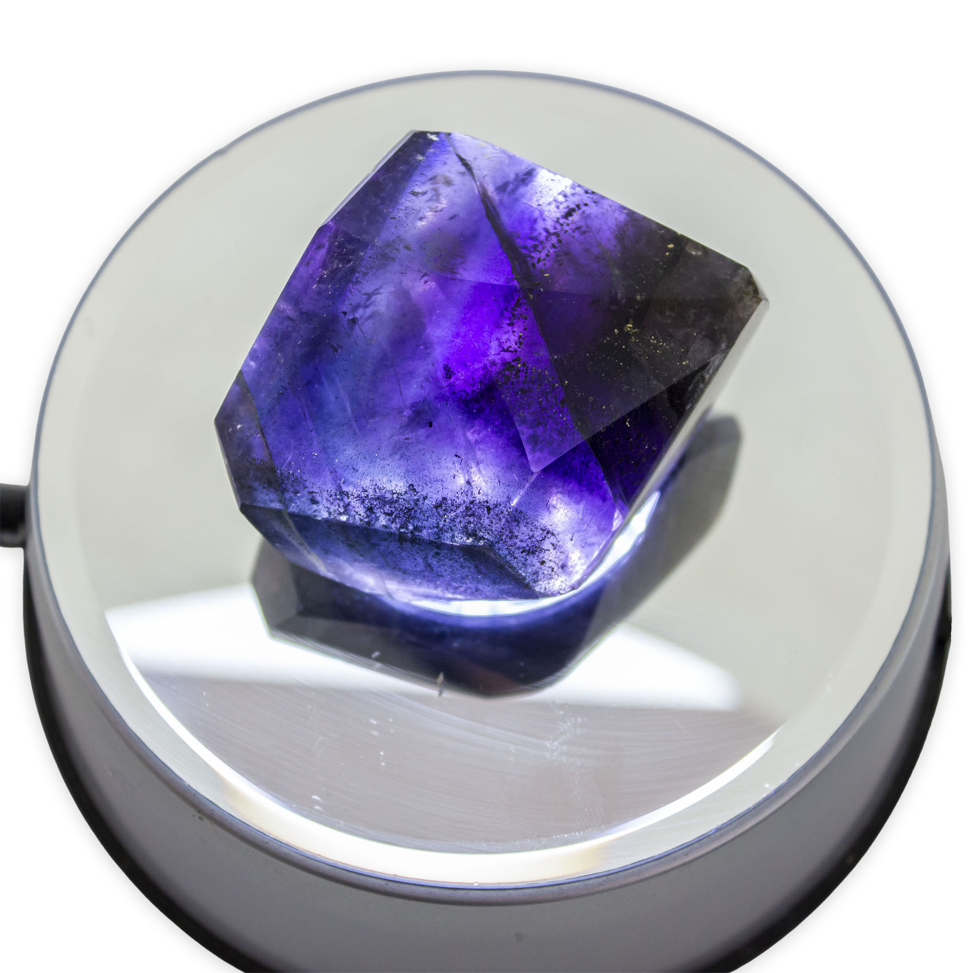 Fluorite with Pyrite Freeform - Crystal Vaults