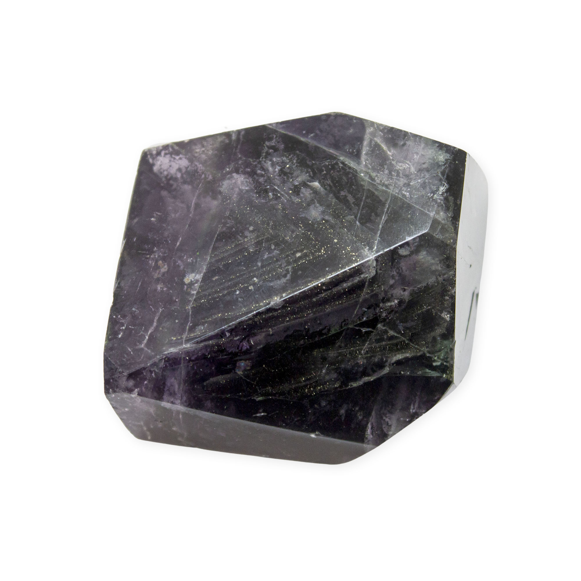 Fluorite with Pyrite Freeform - Crystal Vaults