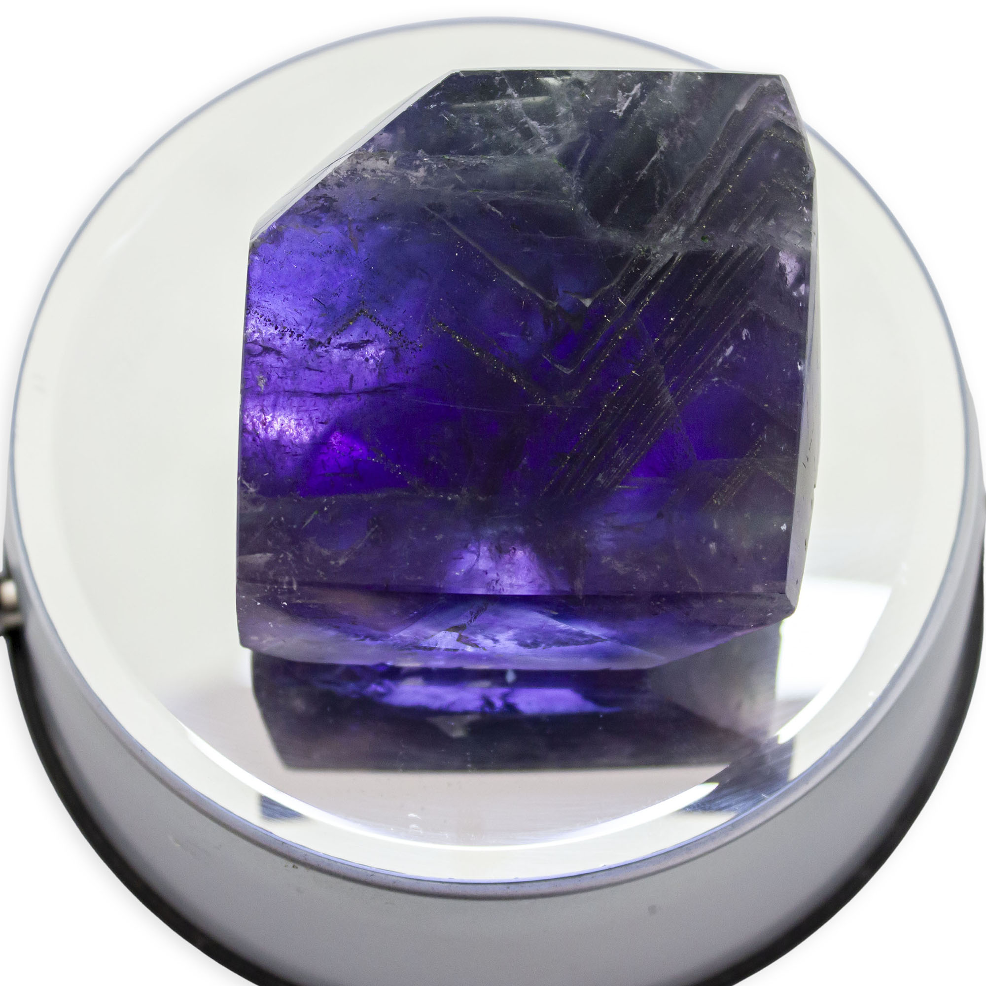 Fluorite with Pyrite Freeform - Crystal Vaults