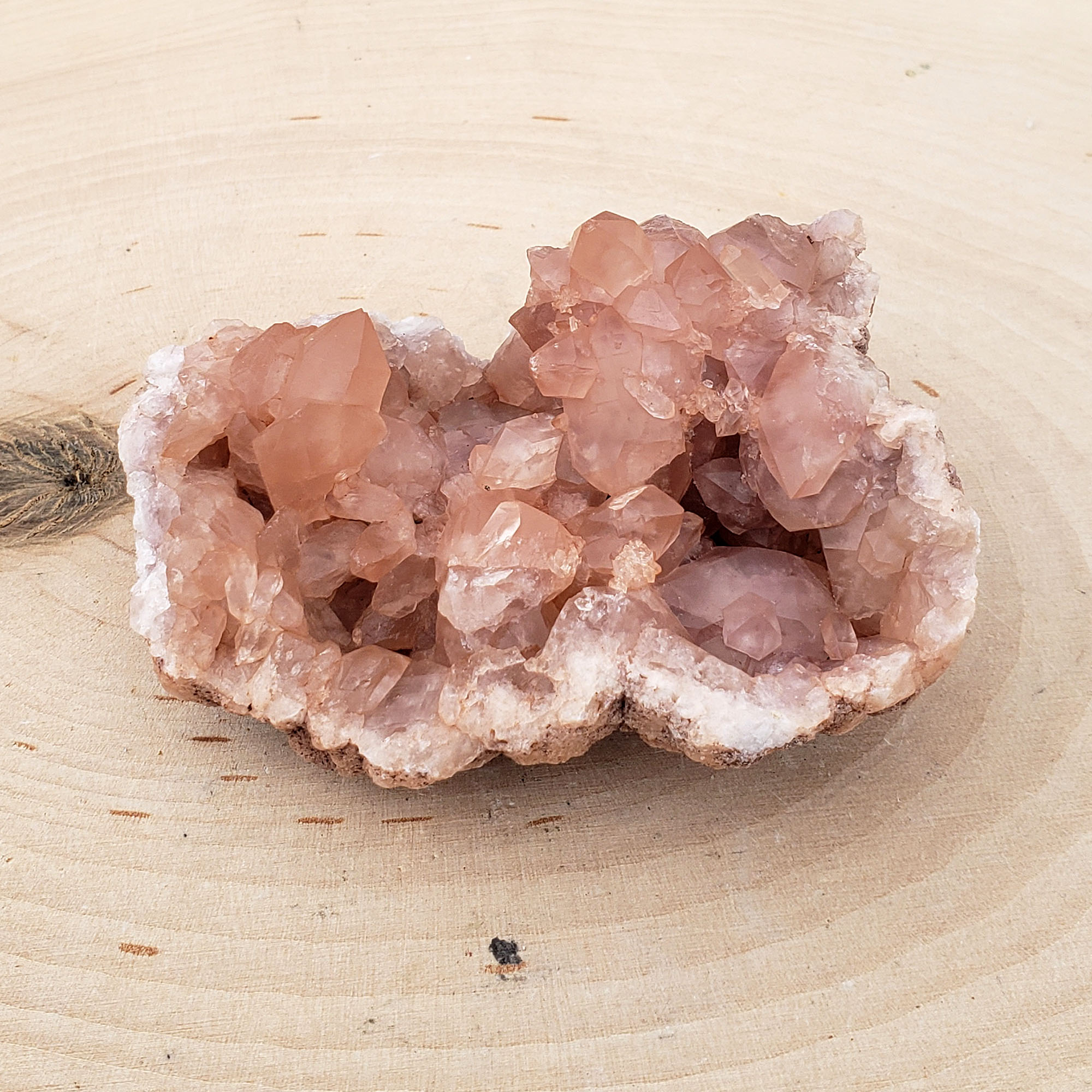 Pink Amethyst Cluster - Crystal Vaults