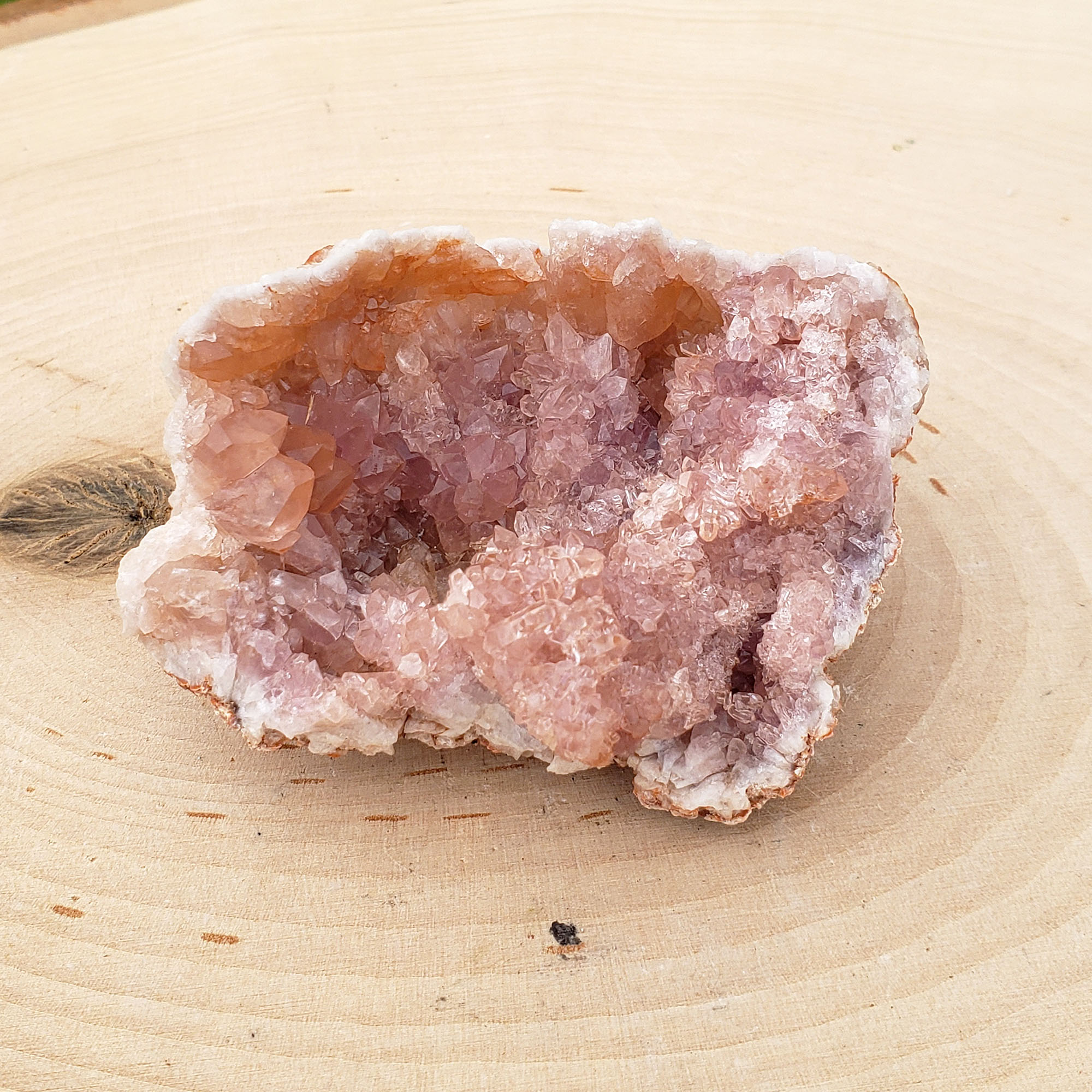 Pink Amethyst Cluster - Crystal Vaults