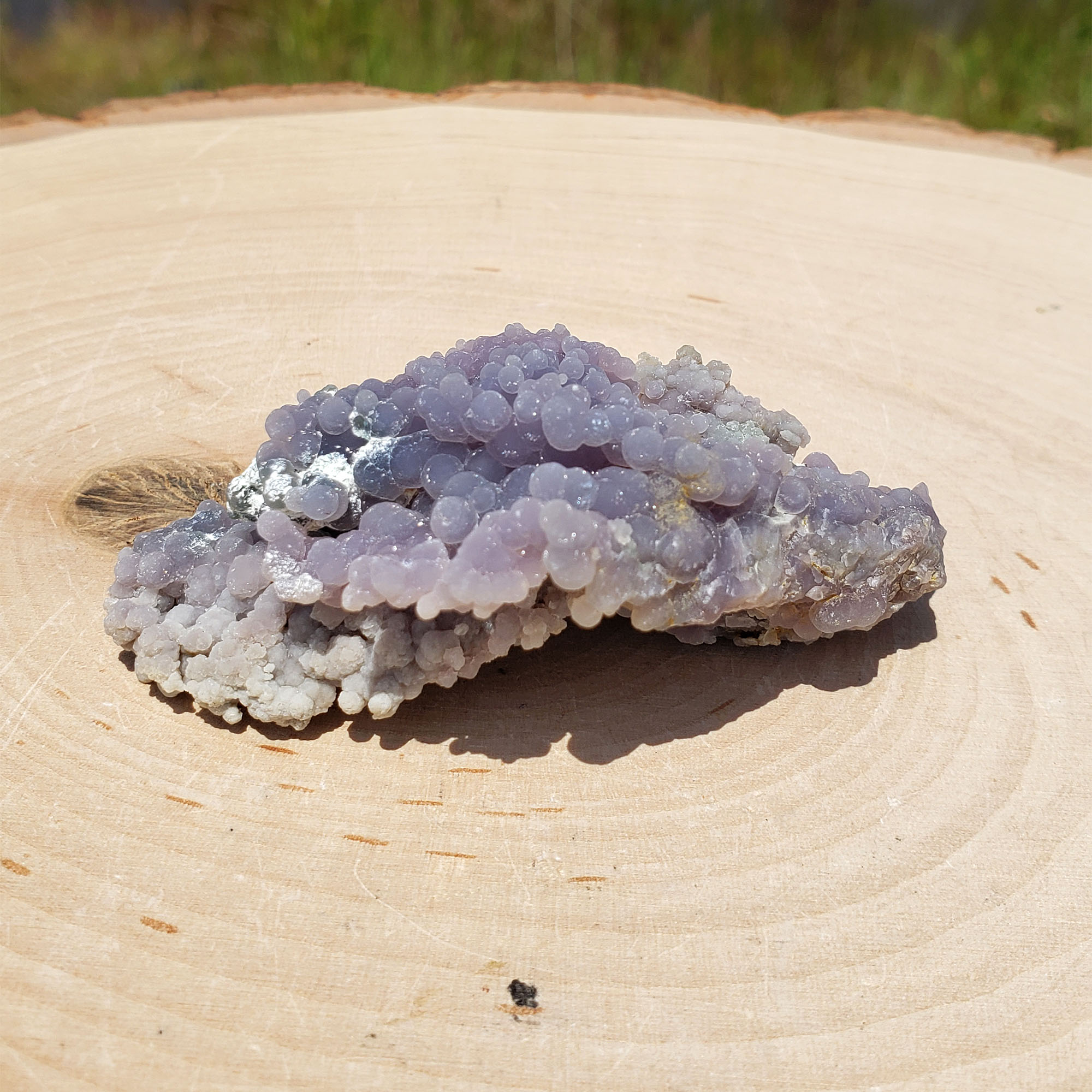 Grape Agate Cluster - Crystal Vaults