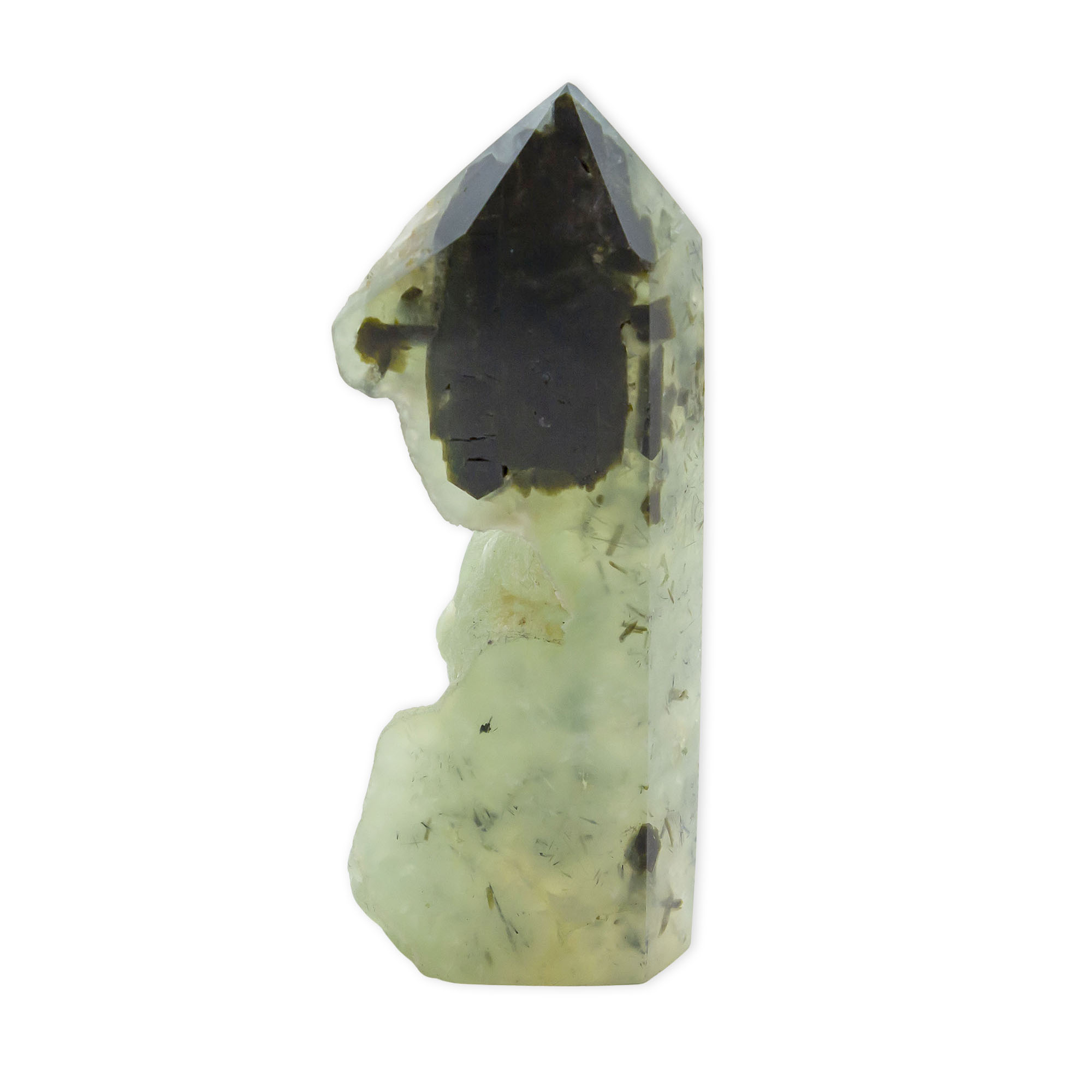Natural Prehnite Tower - Crystal Vaults