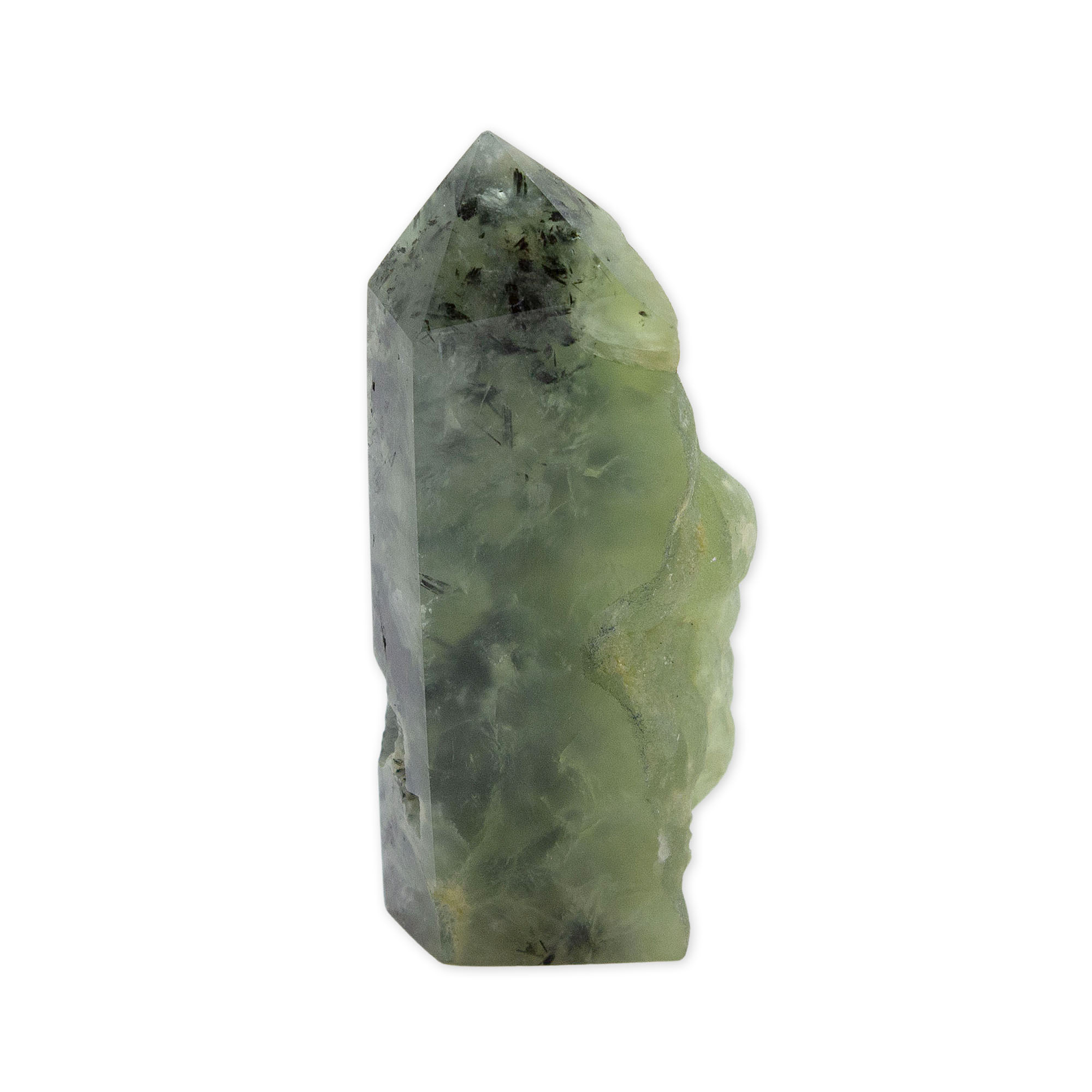 Natural Prehnite Tower - Crystal Vaults