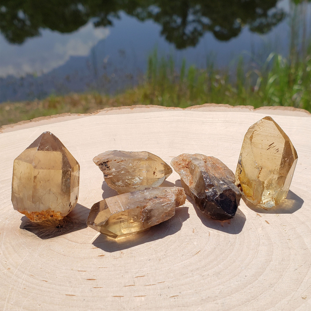 Natural Smokey Citrine Crystal - Crystal Vaults
