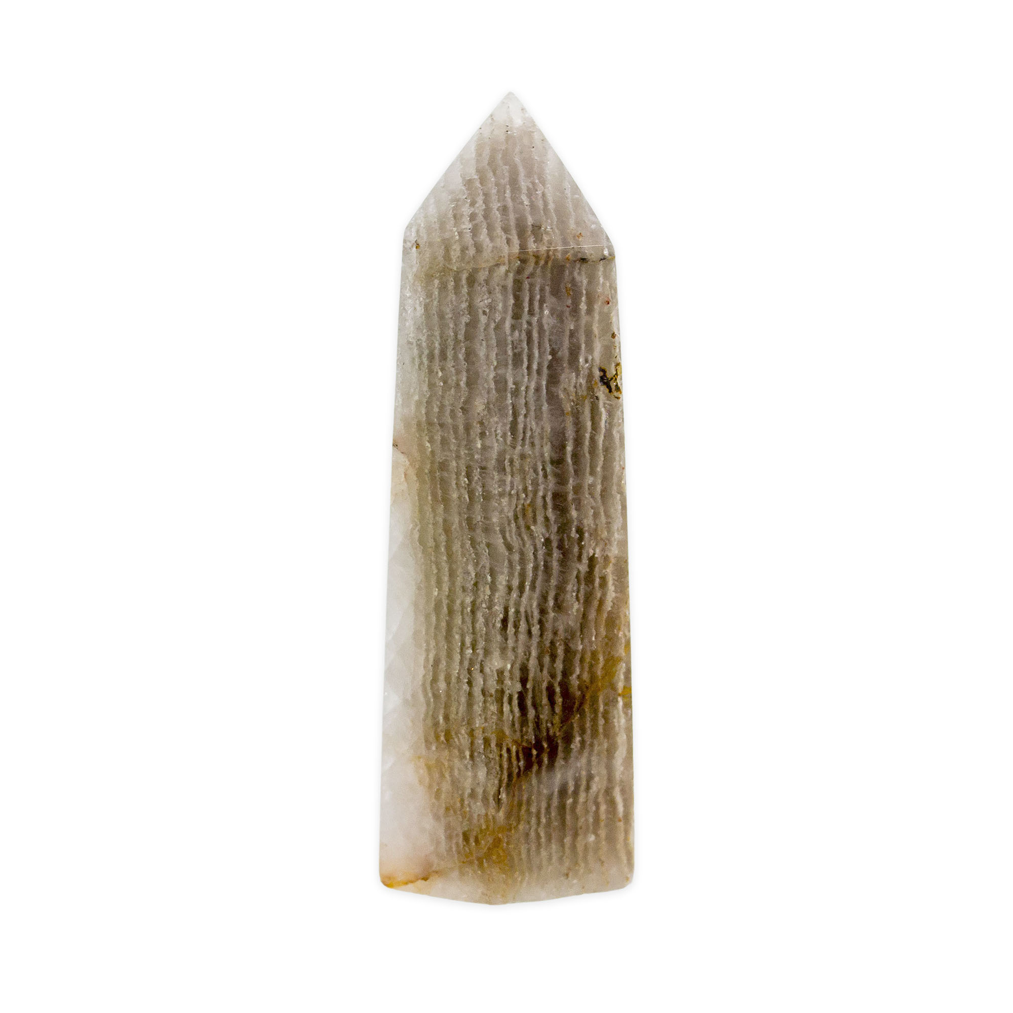 Thousand Layer Quartz Point - Crystal Vaults