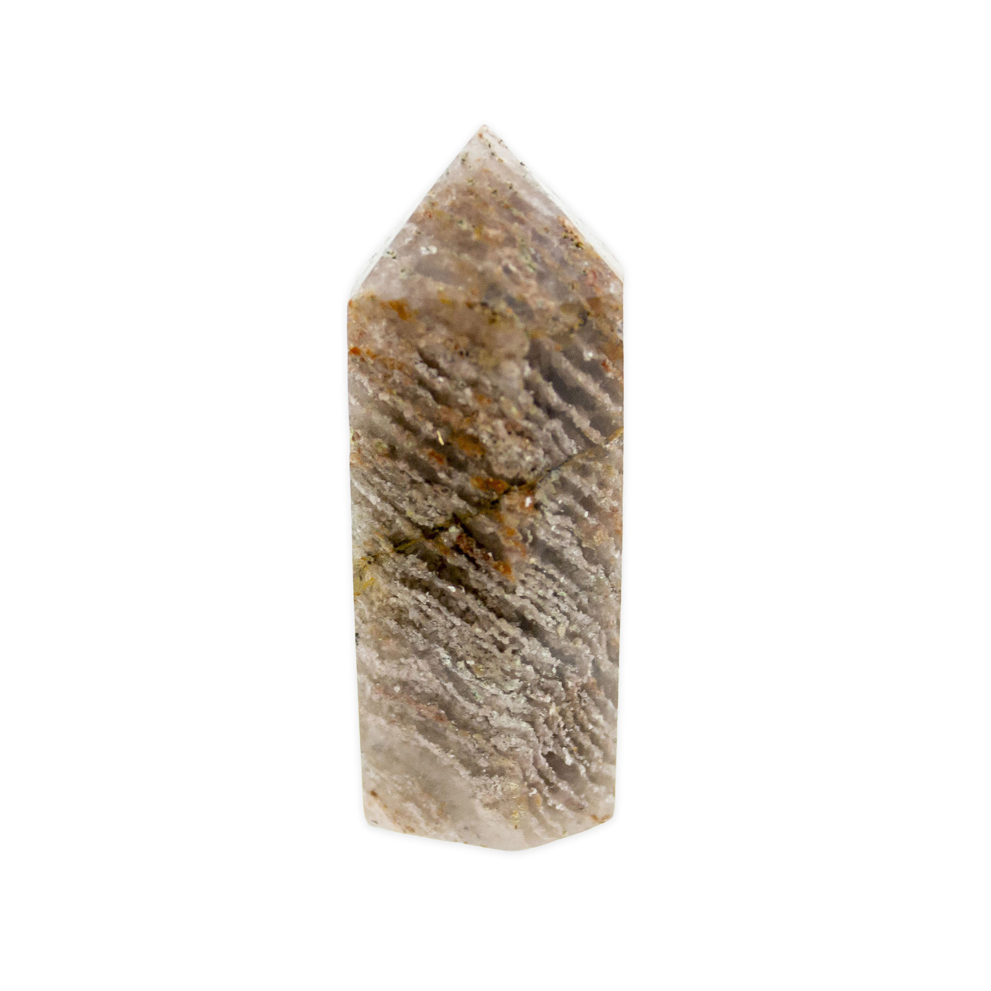 Thousand Layer Quartz Point - Crystal Vaults