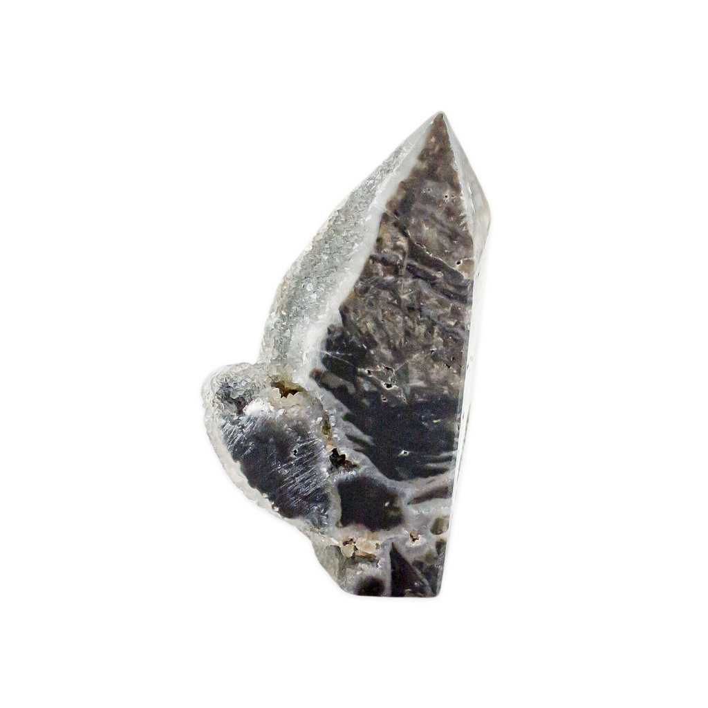 Black Sphalerite Point - Crystal Vaults