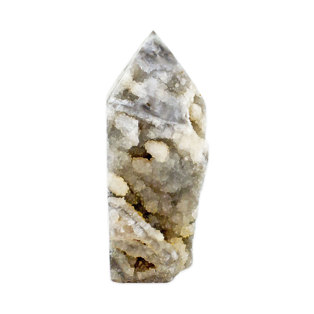 Black Sphalerite Point - Crystal Vaults