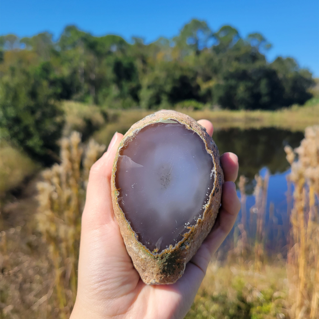 Natural Enhydro Agate - Crystal Vaults