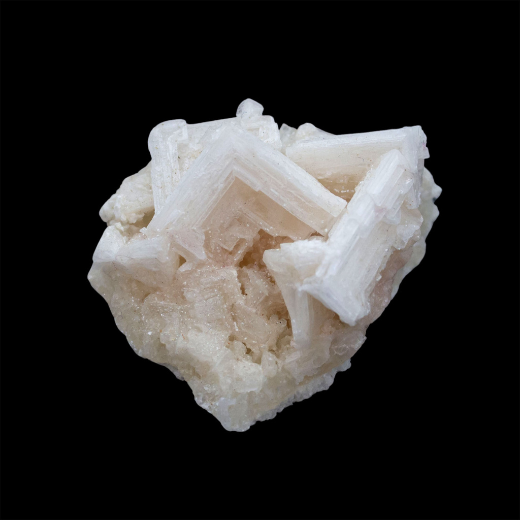 Halite Cluster with Yellow Trona - Crystal Vaults
