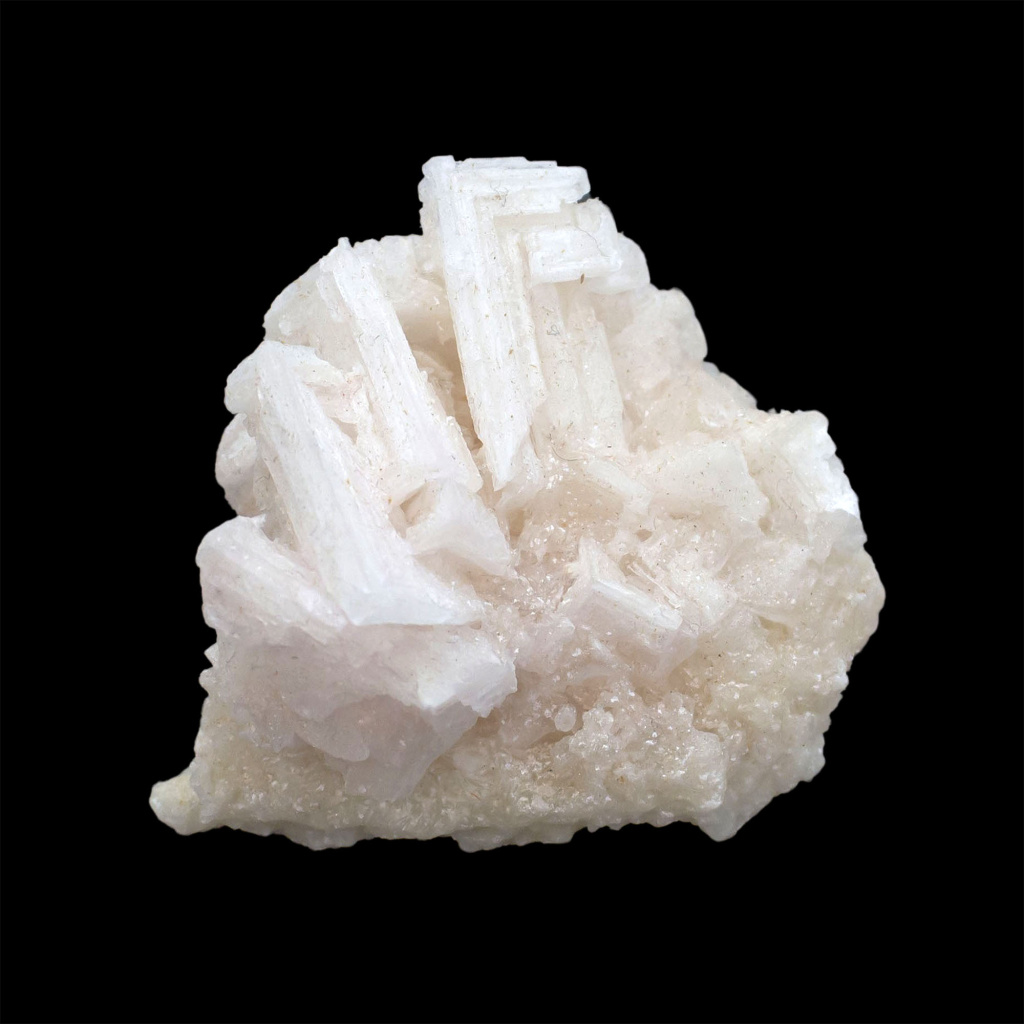 Halite Cluster with Yellow Trona - Crystal Vaults