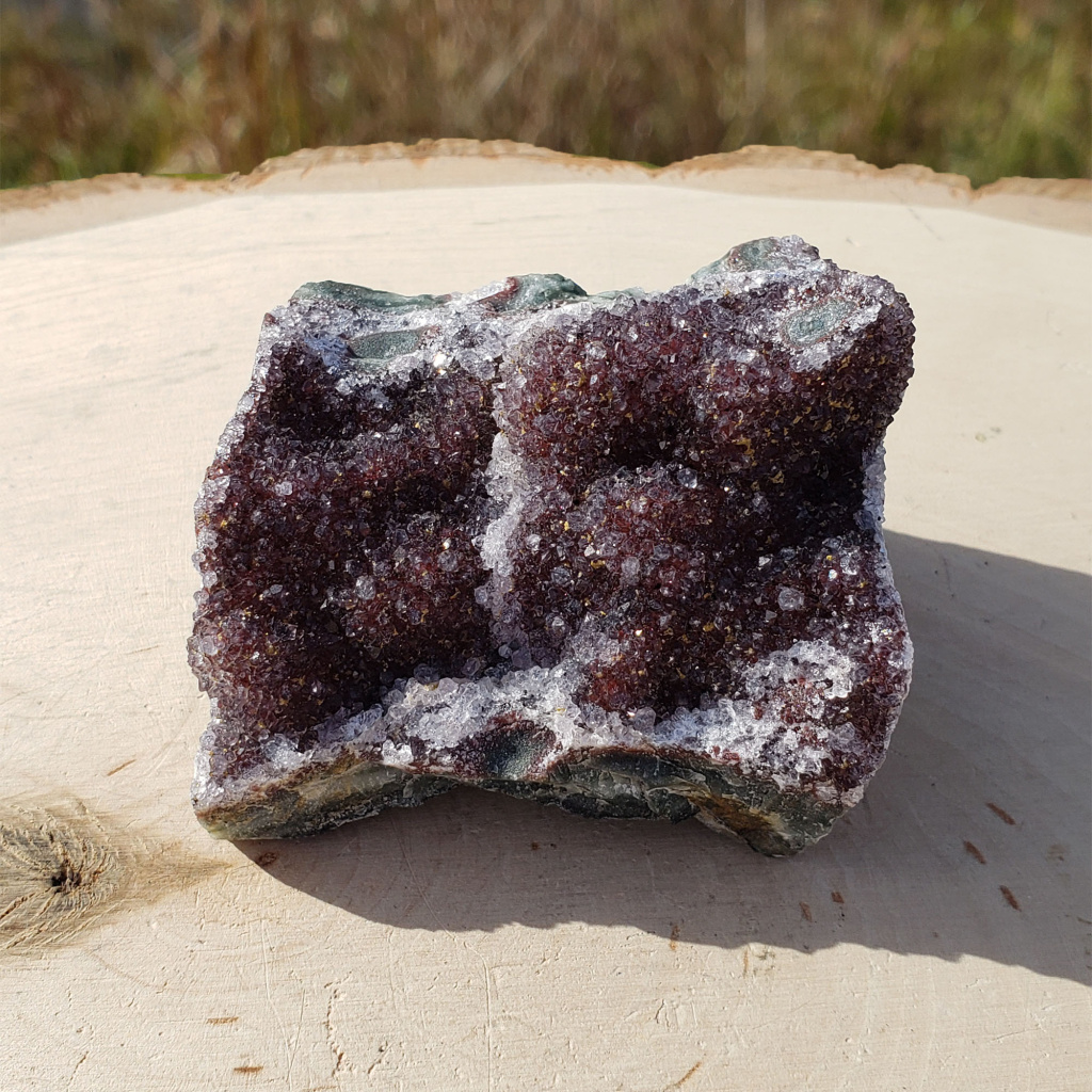 Druzy Amethyst Cluster - Crystal Vaults
