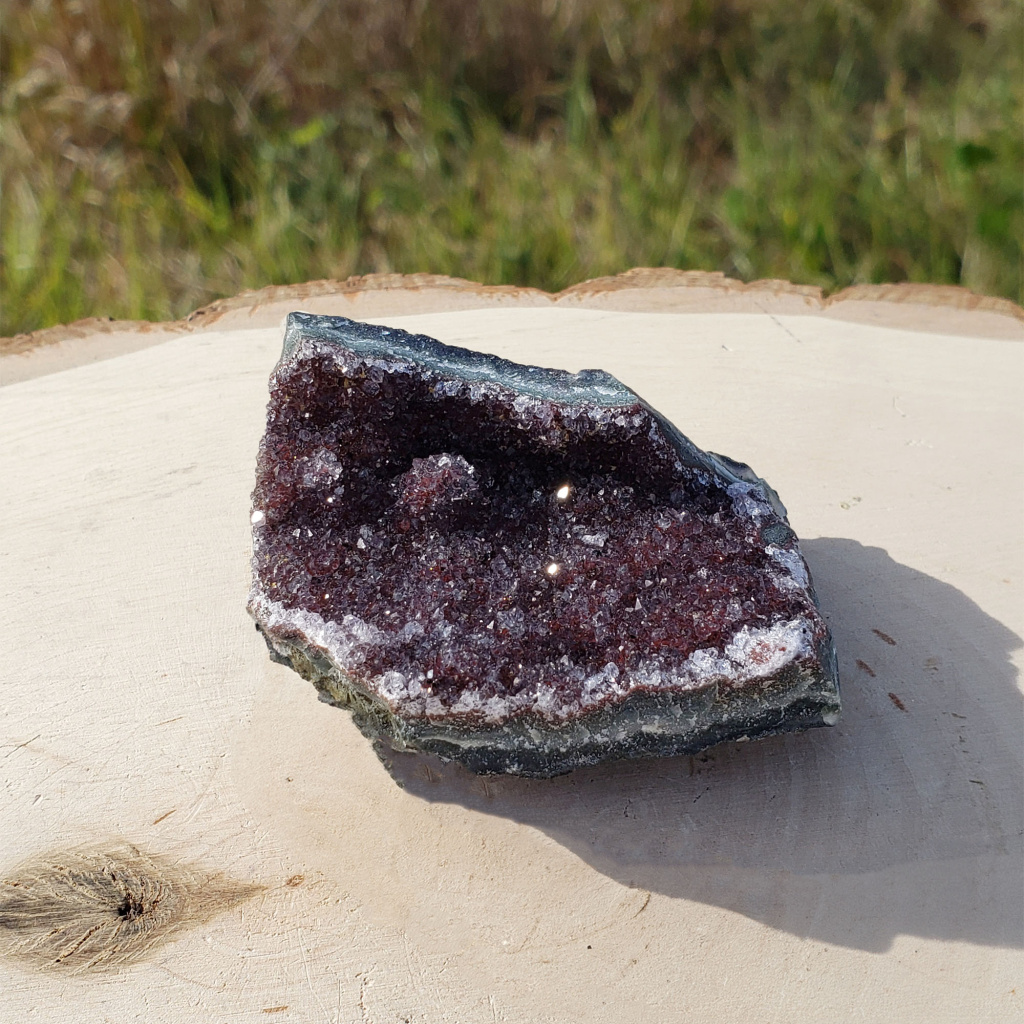 Druzy Amethyst Cluster - Crystal Vaults